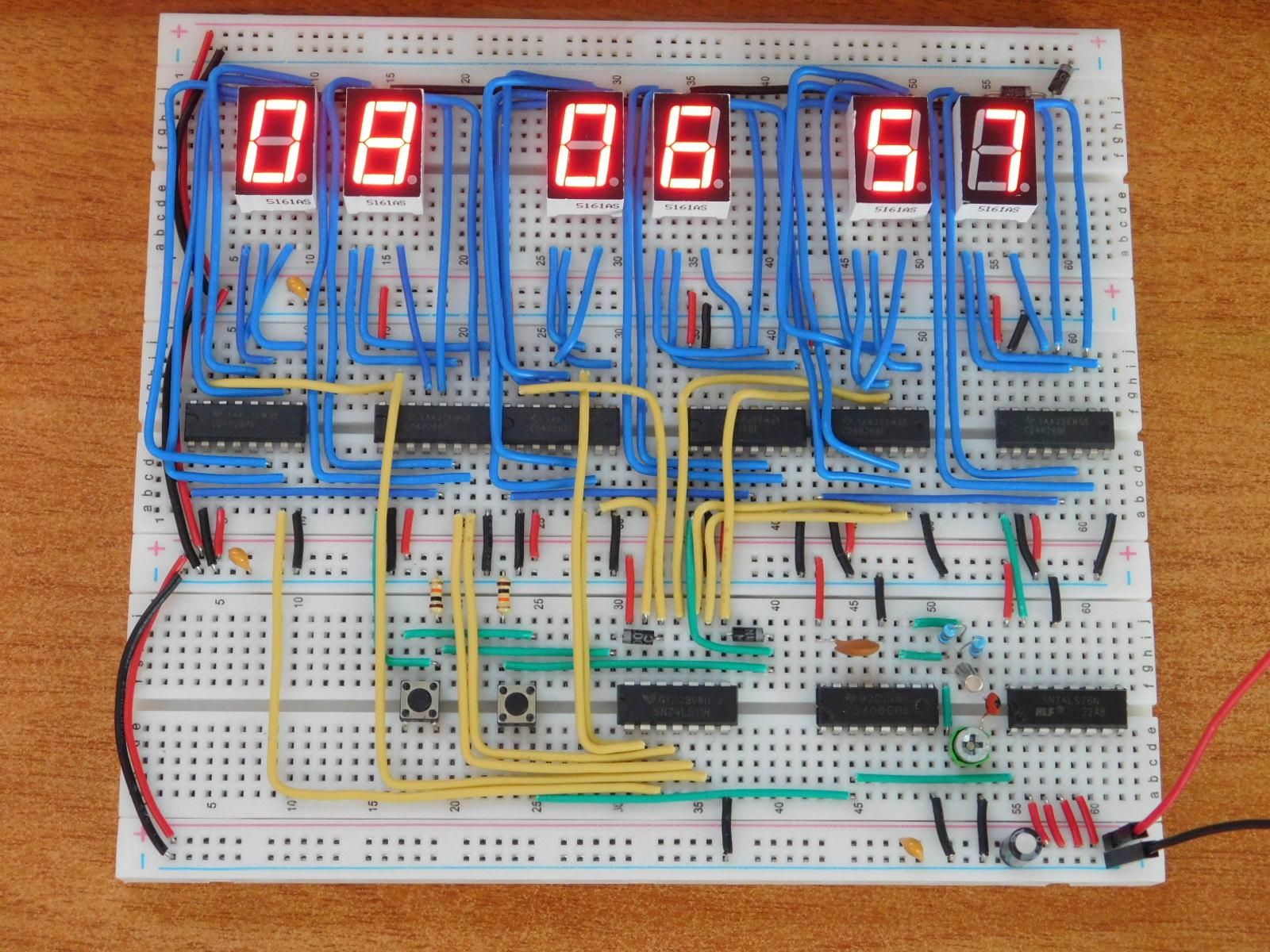 Common IC Breadboard Clock : 7 Steps (with Pictures) - Instructables