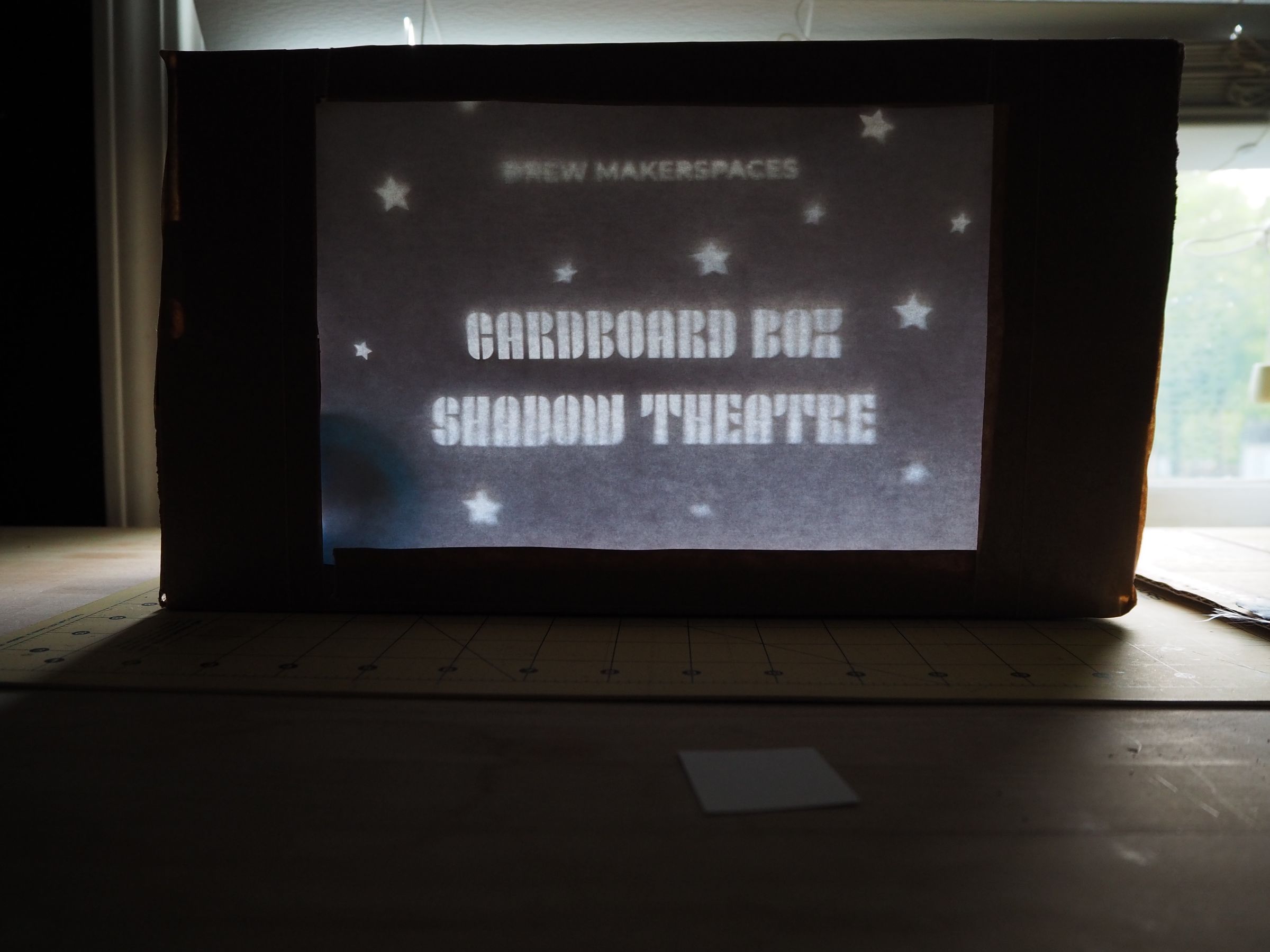 Cardboard Box Shadow Theater : 5 Steps - Instructables