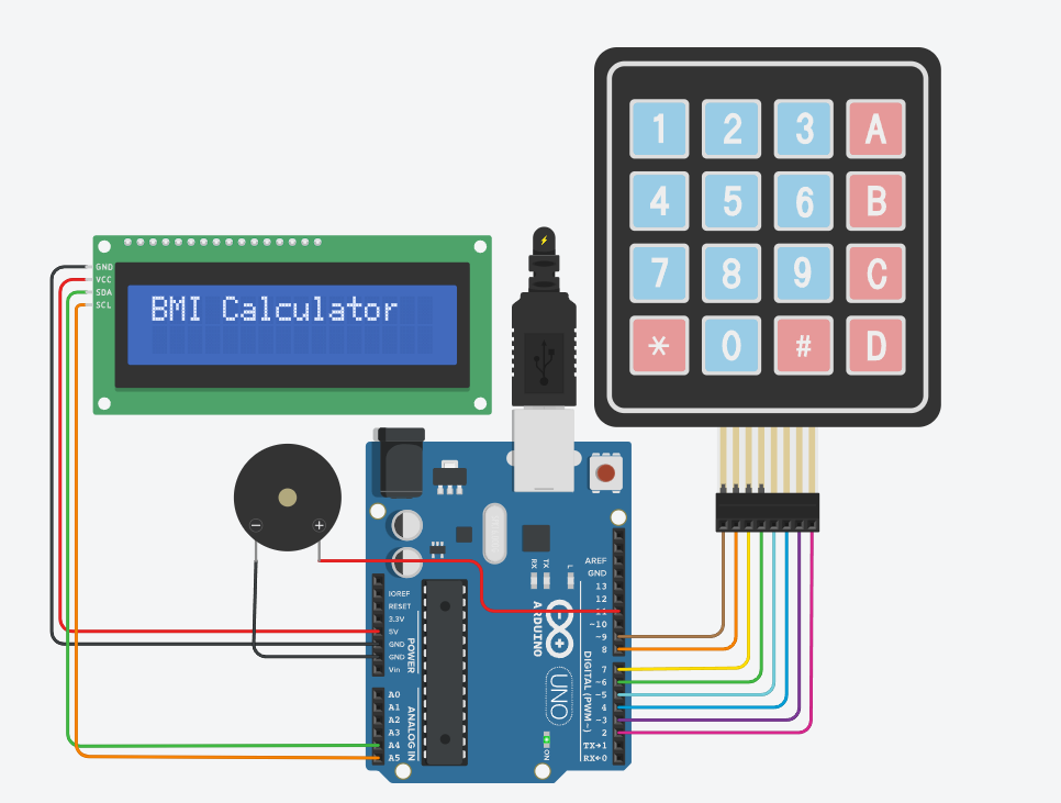 FitTracker: Build Your Own BMI Calculator With Arduino : 3 Steps ...