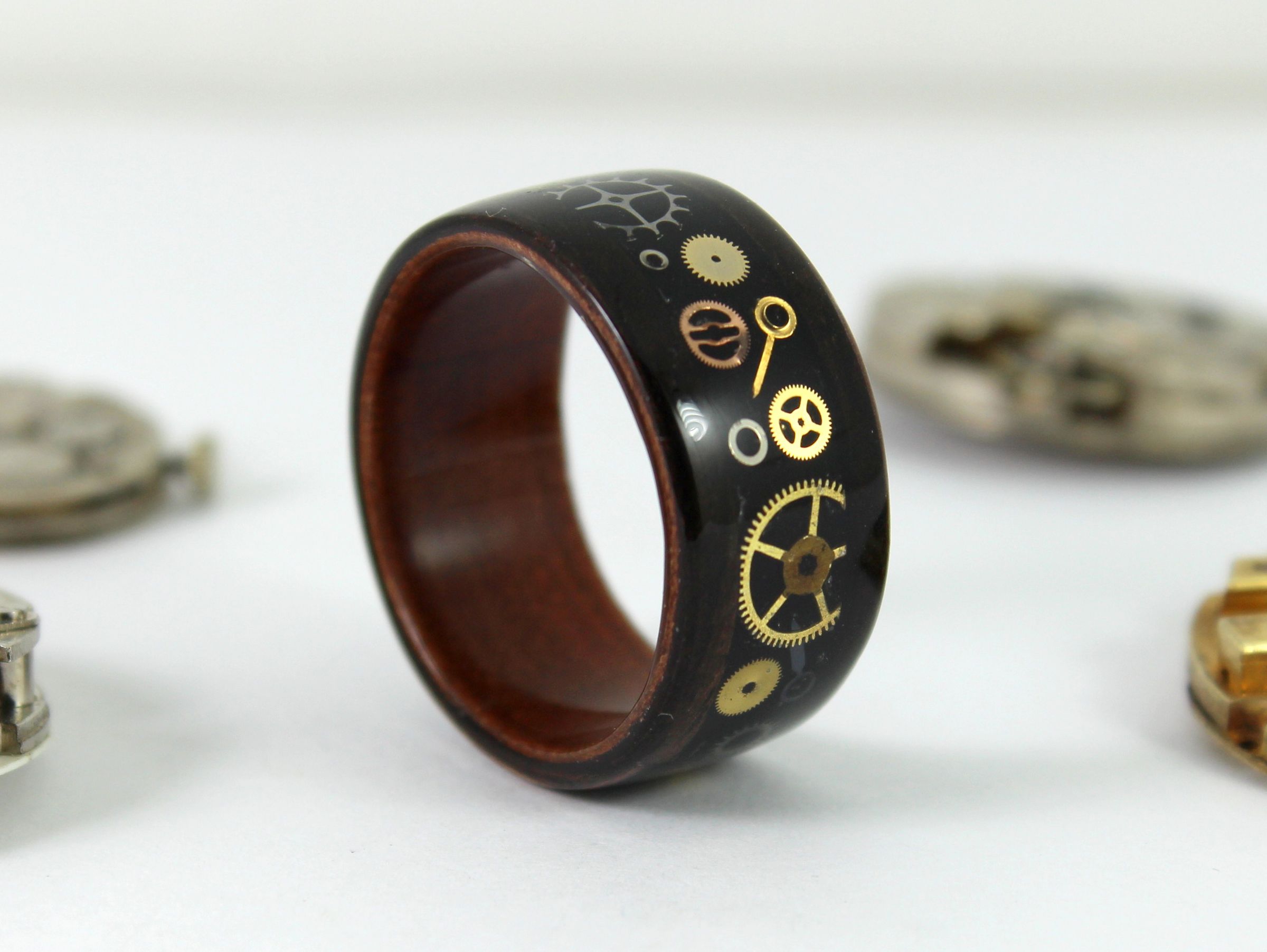 Wooden Steampunk Ring : 9 Steps (with Pictures) - Instructables