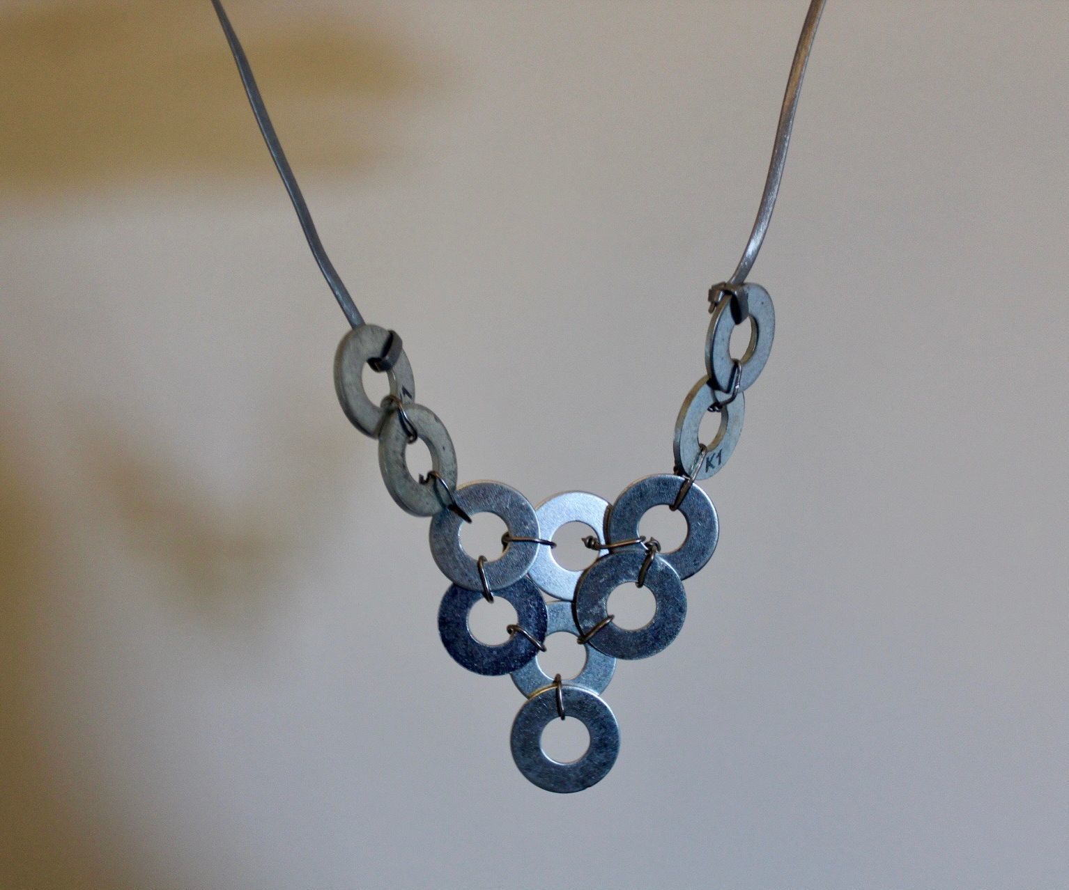 DIY Washer Necklace : 4 Steps - Instructables