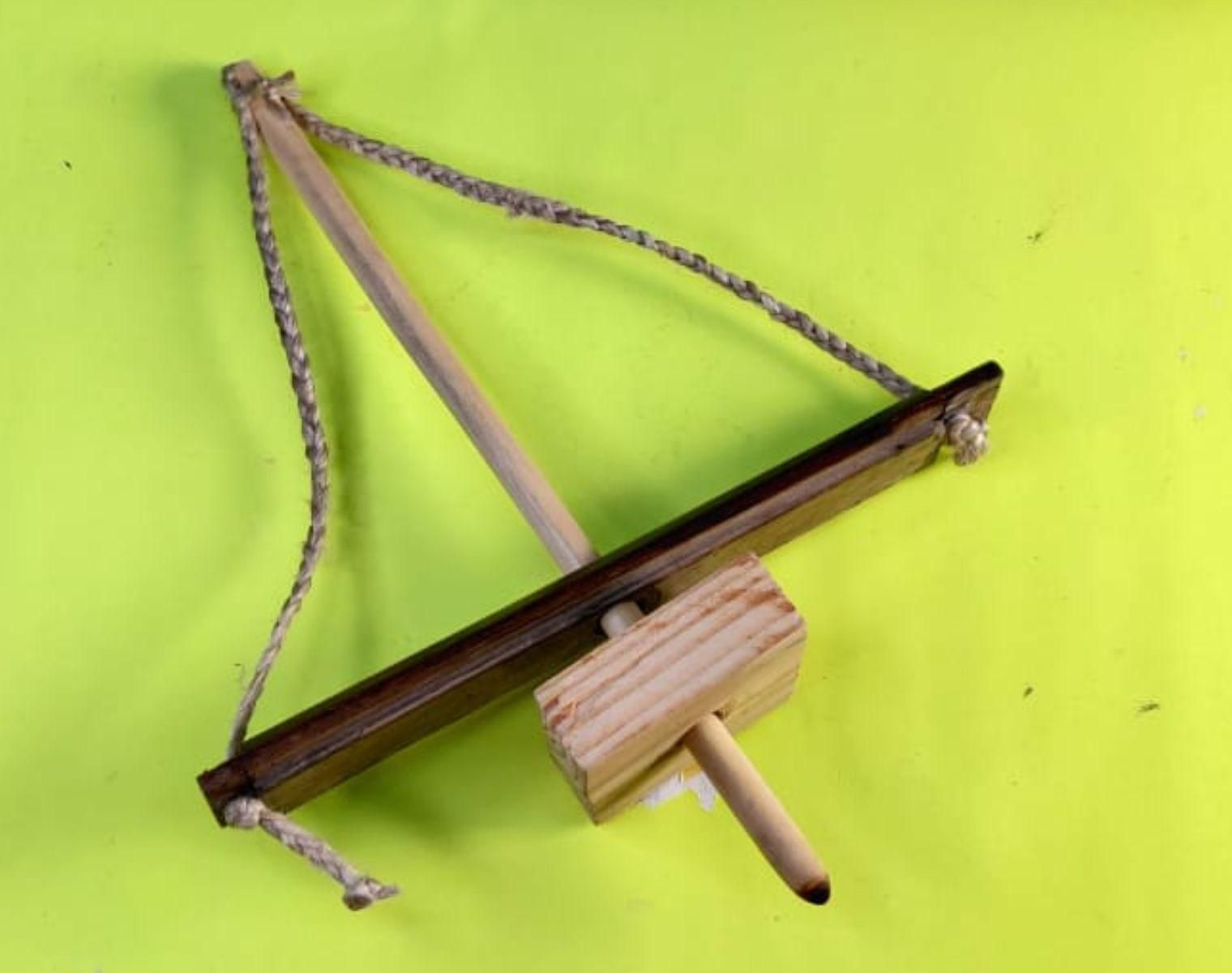 Primitive Fire Starting Tool Using Wooden Stick and Rope : 6 Steps ...