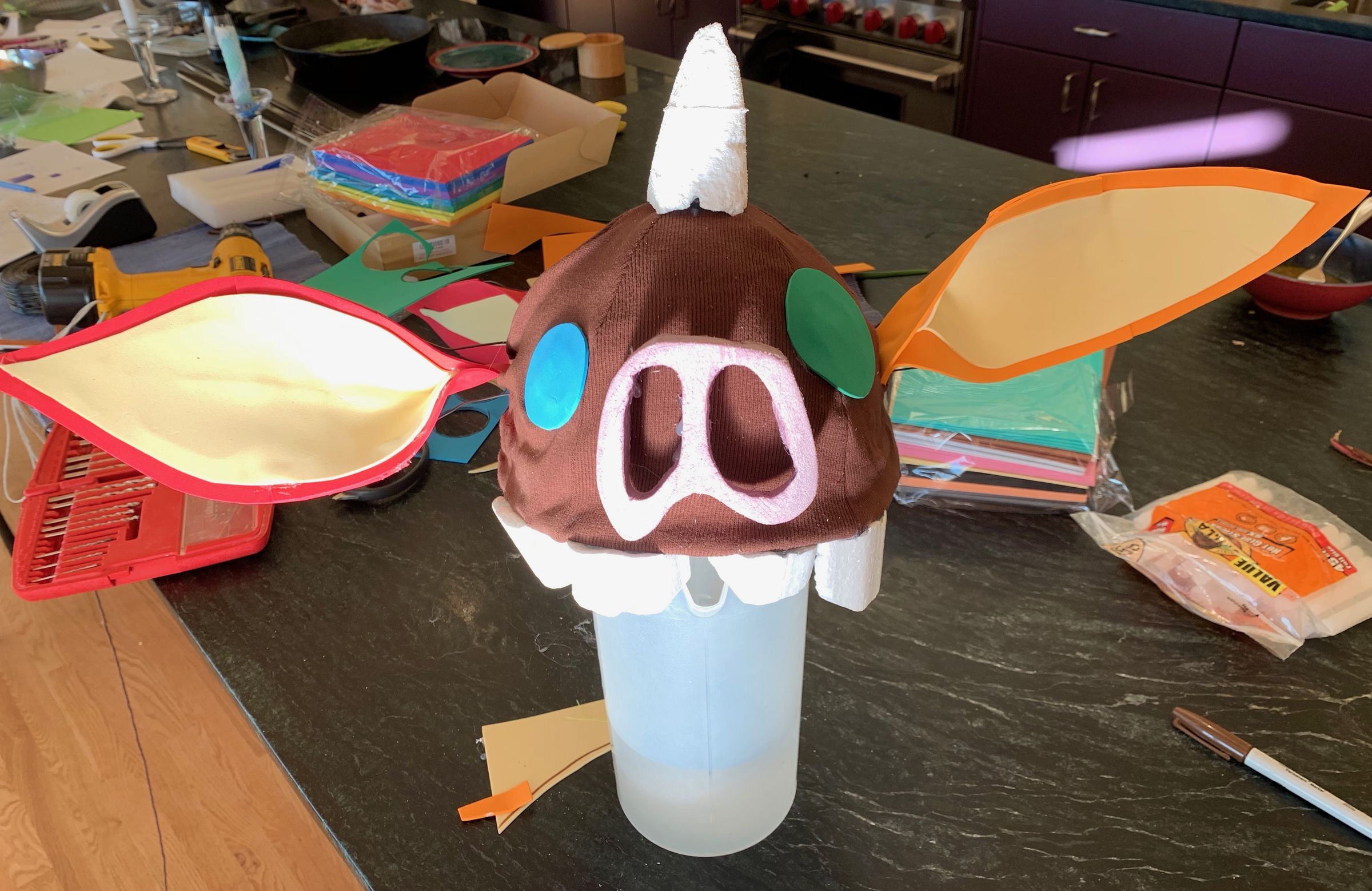 Bokoblin Mask From the Legend of Zelda Breath of the Wild : 6 Steps ...