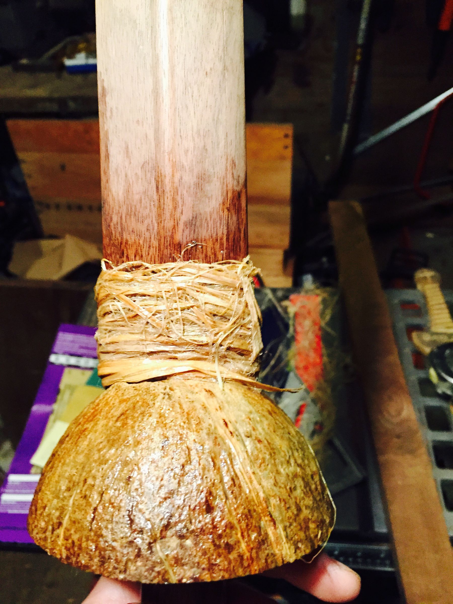 "Hook" Wooden Sword W/ Coconut Guard : 5 Steps (with Pictures ...