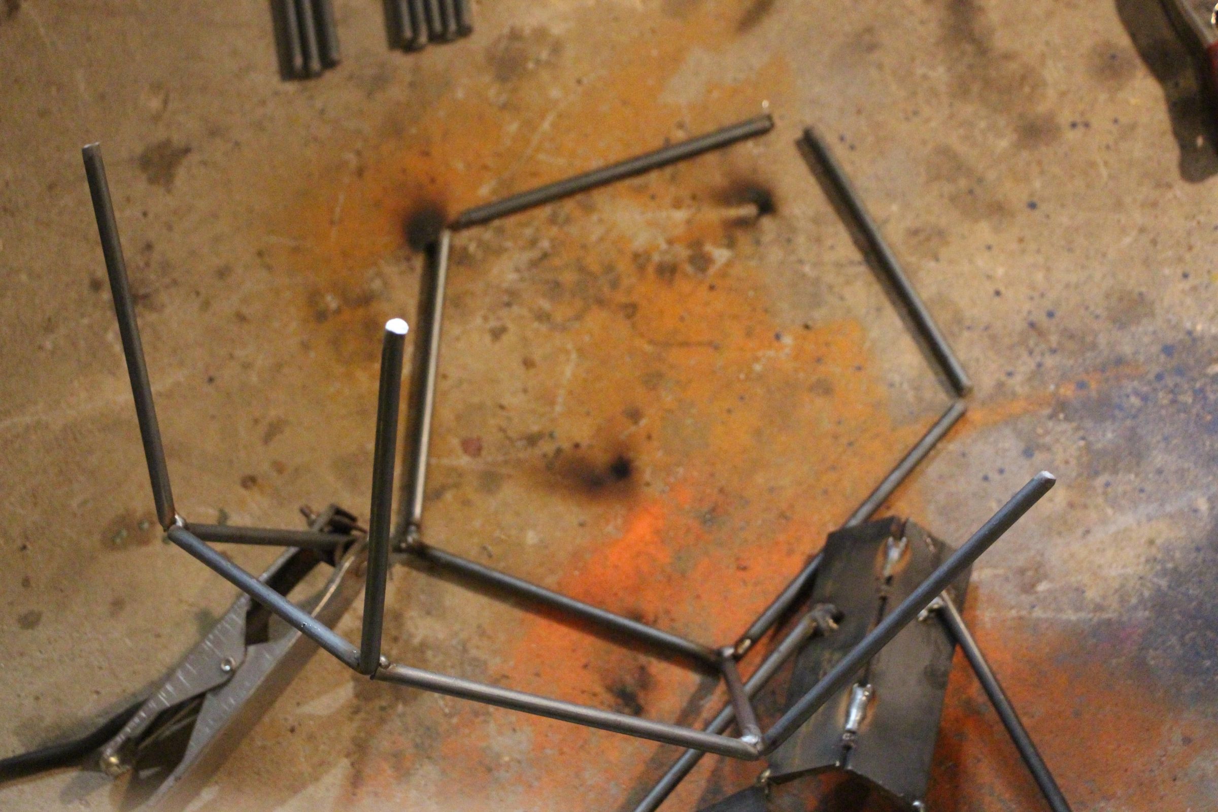 Corner Welding Jig for Pentagonal Dodecahedra (aka Dodecahedrons) : 10 ...