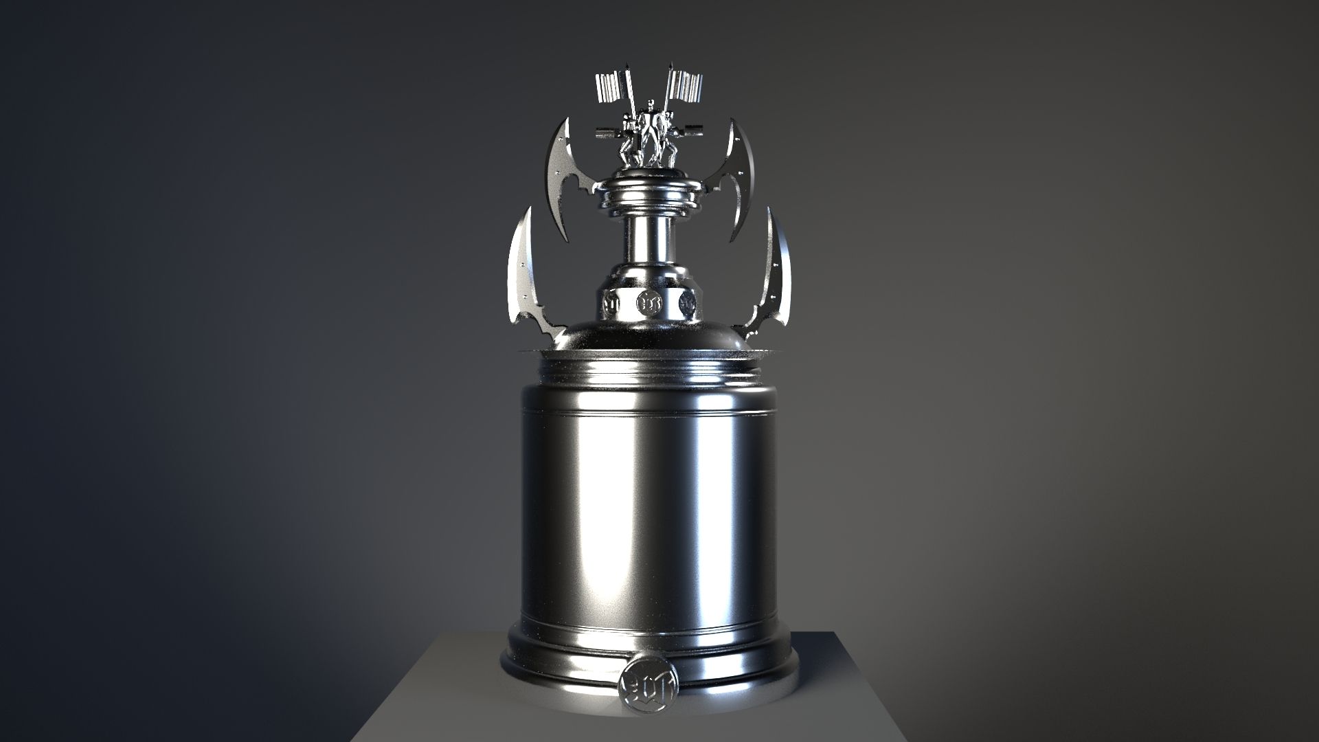 Unreal Tournament Trophy Papercraft + 3d Print : 5 Steps - Instructables