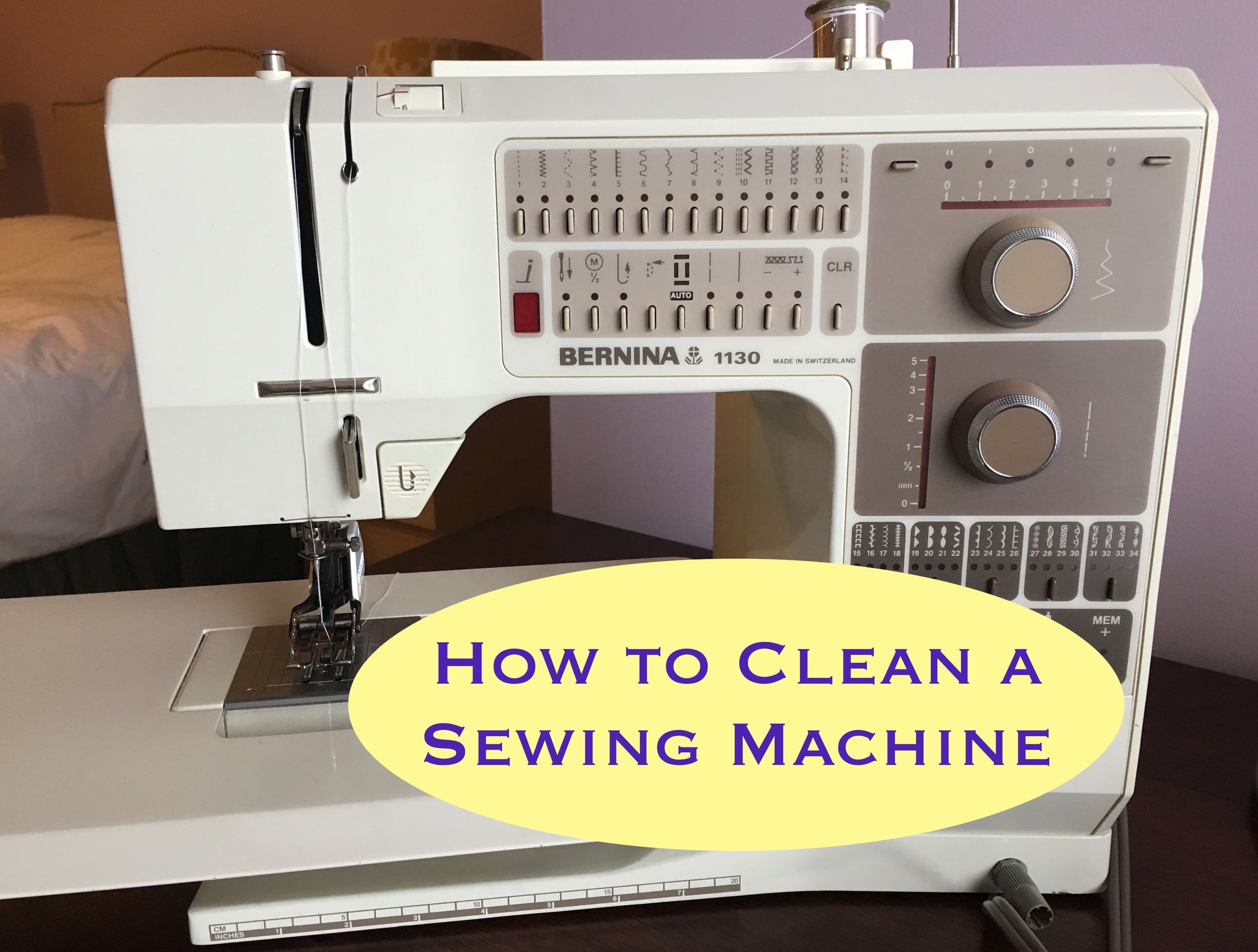 Basic Sewing Machine Cleaning : 4 Steps (with Pictures) - Instructables