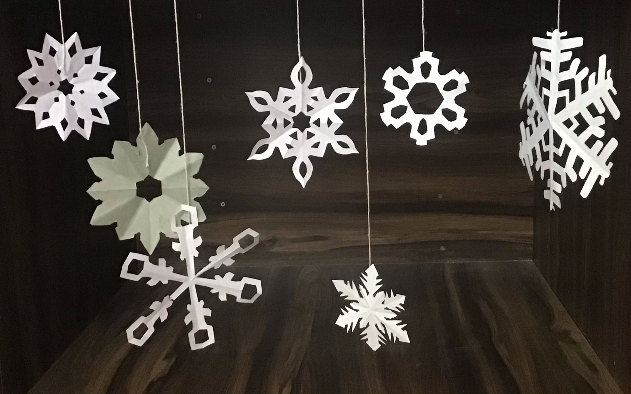 Decorative Paper Snowflakes (6 Pointed) : 8 Steps (with Pictures ...