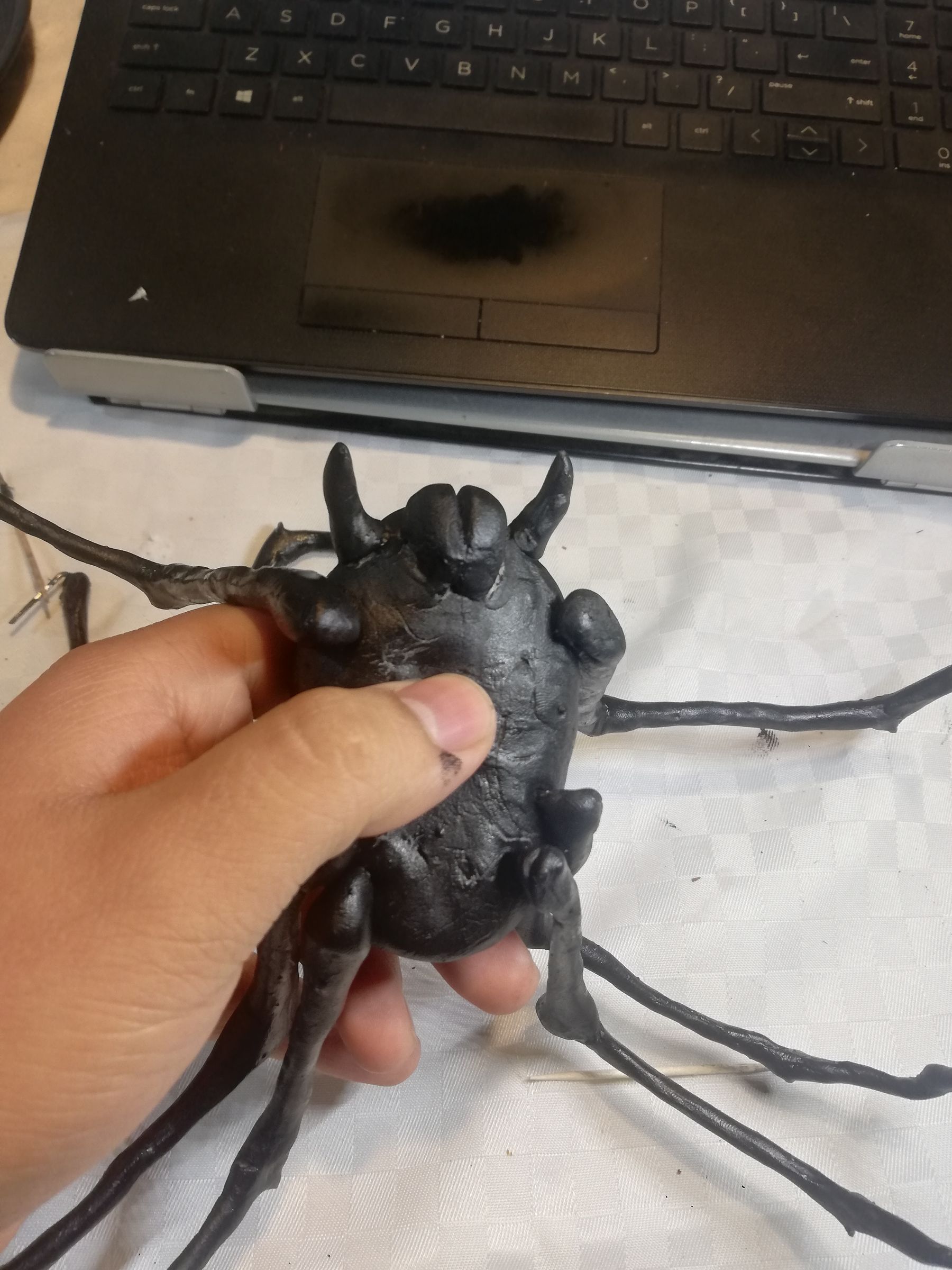 3D Spider(Fusion 360) to a Realistic Sculpted Spider! : 25 Steps (with ...