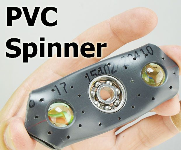 Fidget Spinner Made From a PVC Pipe : 5 Steps (with Pictures ...