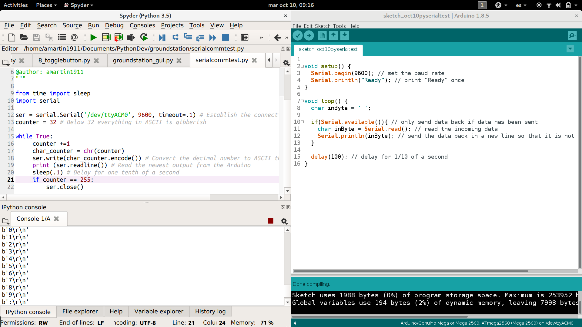Interface Python and Arduino With PySerial : 3 Steps - Instructables