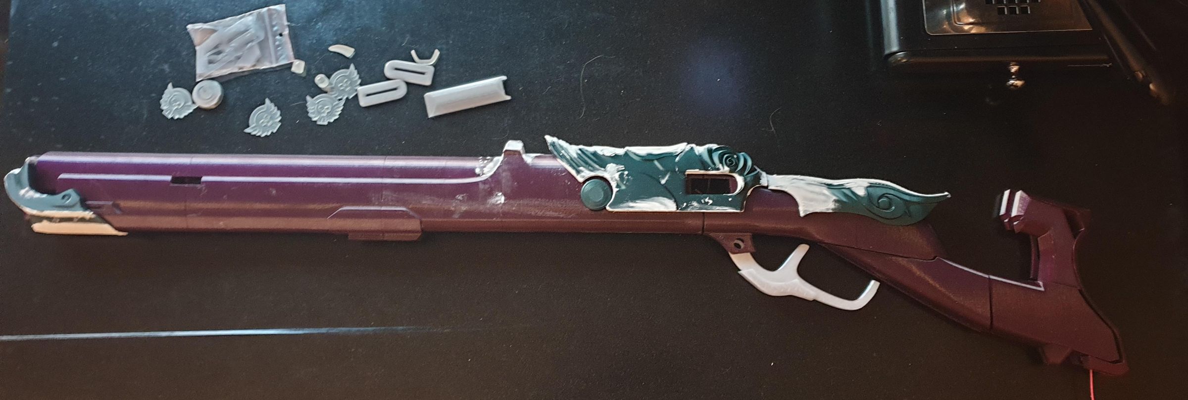 3D Printed Ashe’s Rifle (Overwatch) Cosplay Tutorial : 7 Steps ...