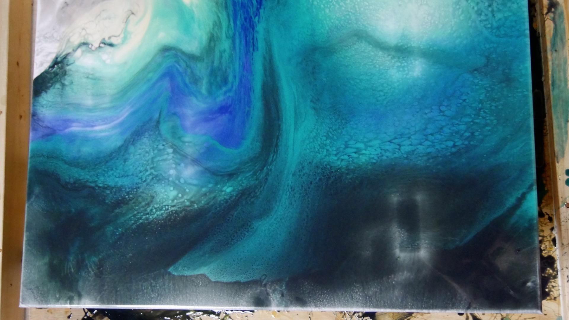 How to Make Resin Art on a Canvas (For Beginners) : 10 Steps (with ...