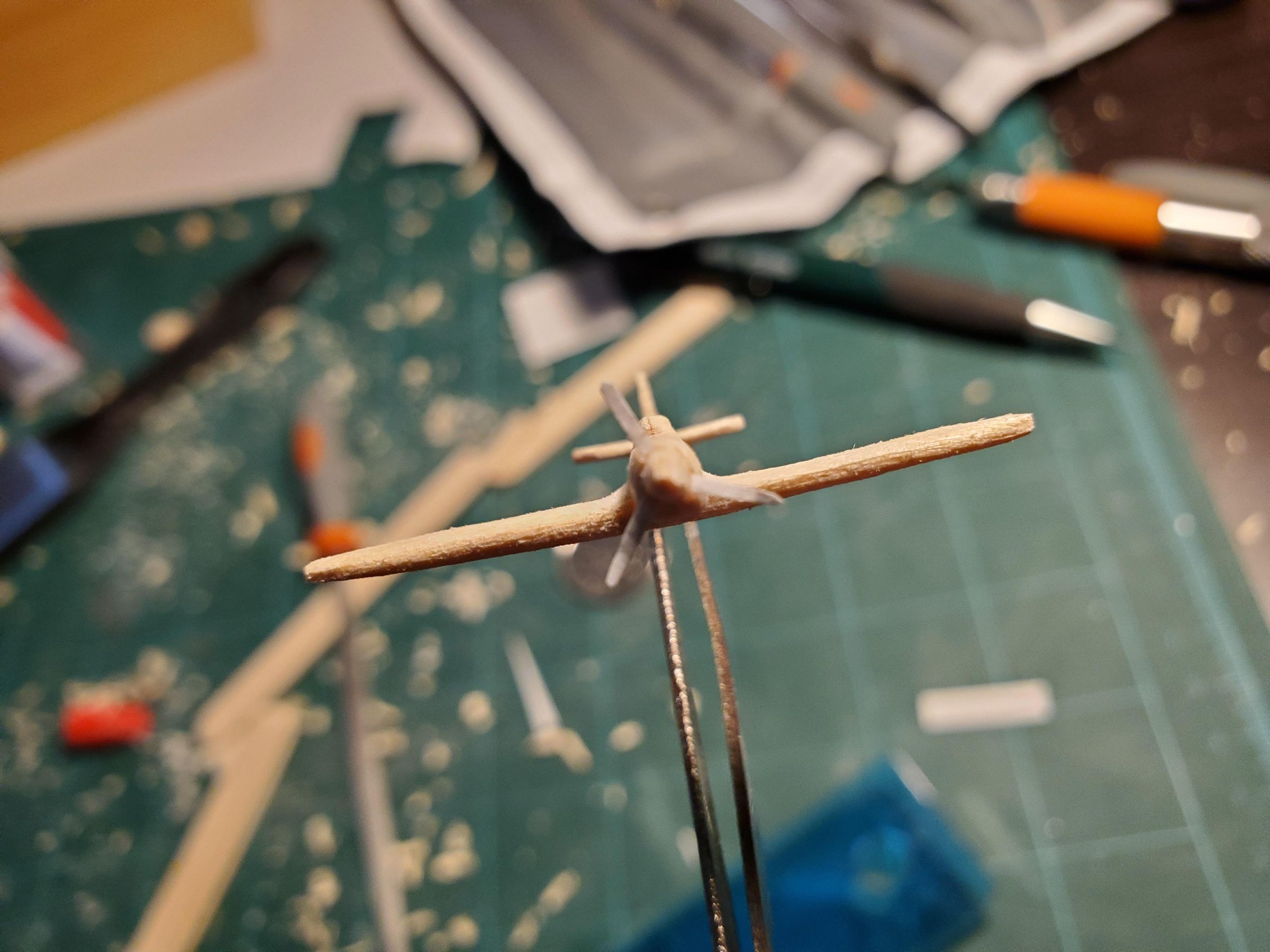 Turning Popsicle Sticks Into One of the Most Iconic WW2 Planes Ever ...