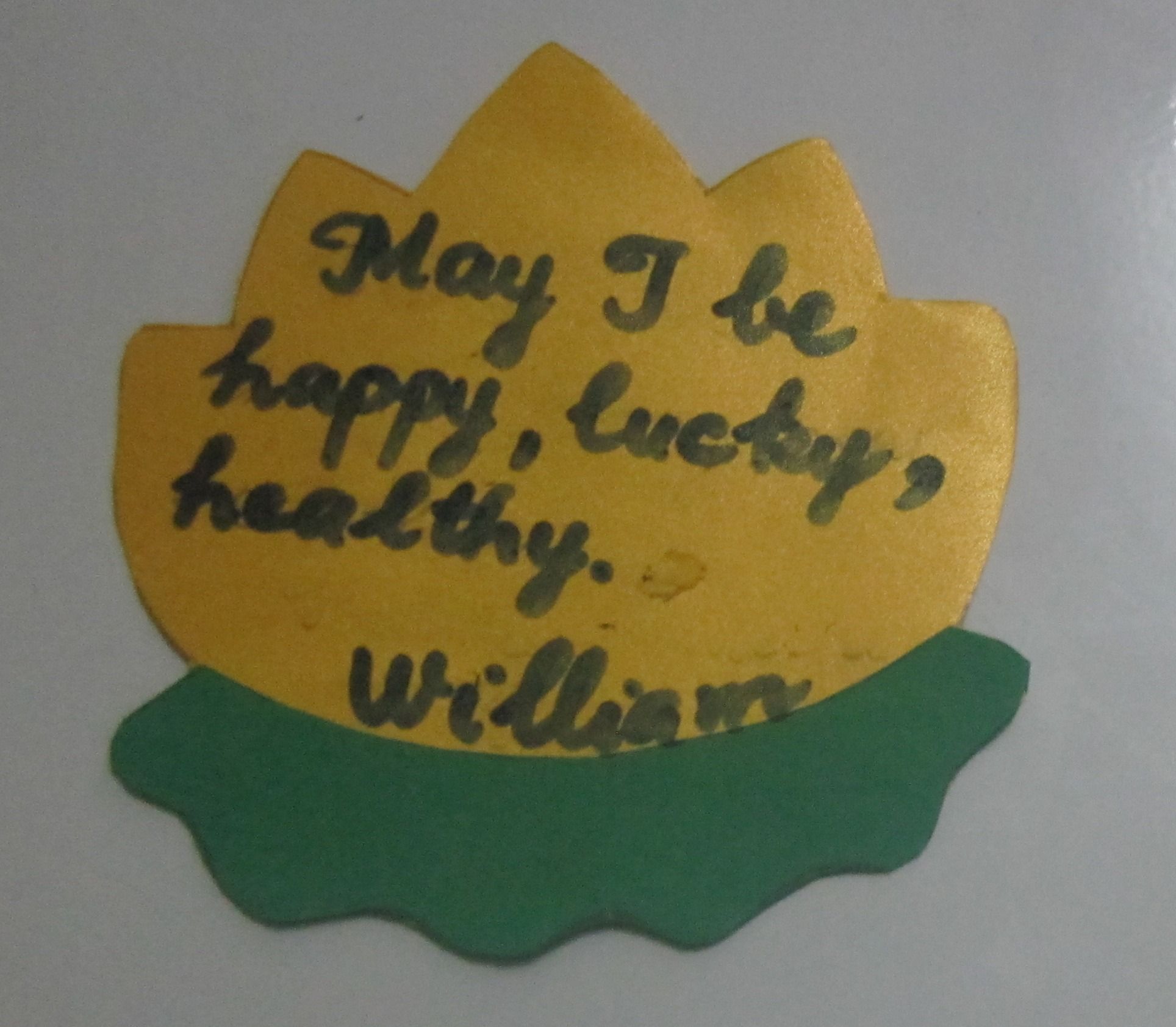 Miss La Sen Ema Wishing Plaque : 10 Steps - Instructables