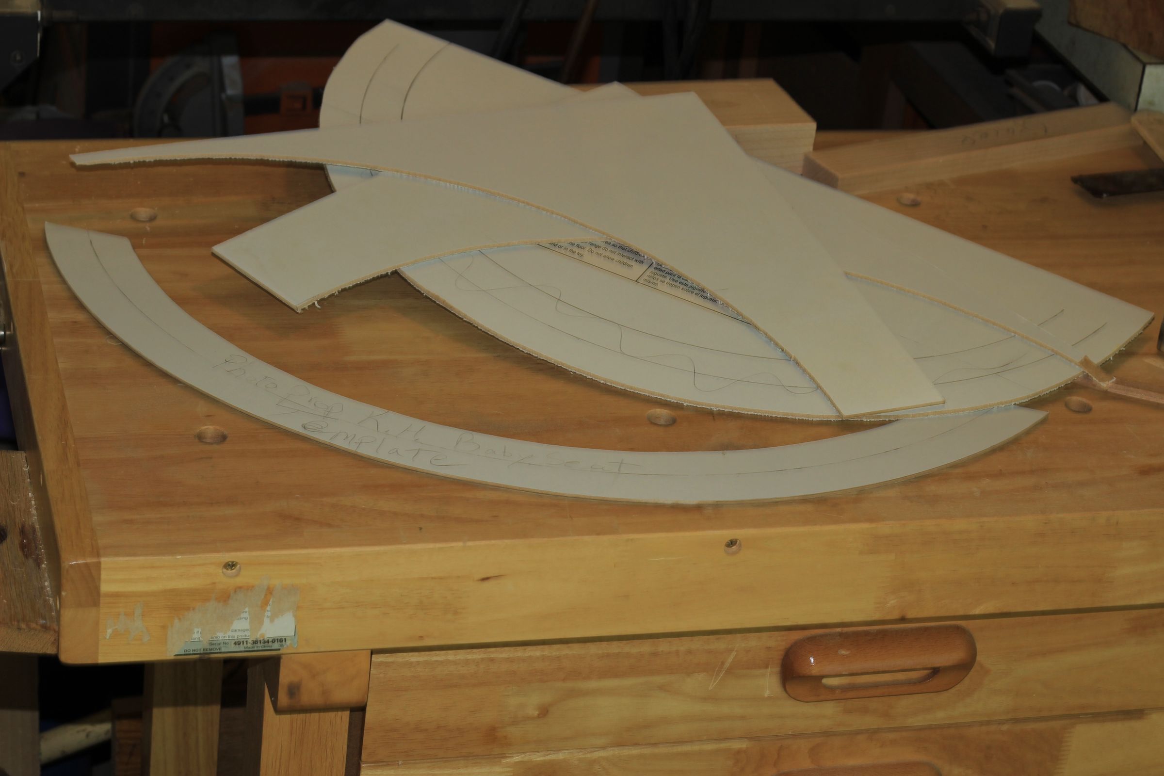 Curved Bench and Infant Sized Boat Photographers Props (with Pictures ...