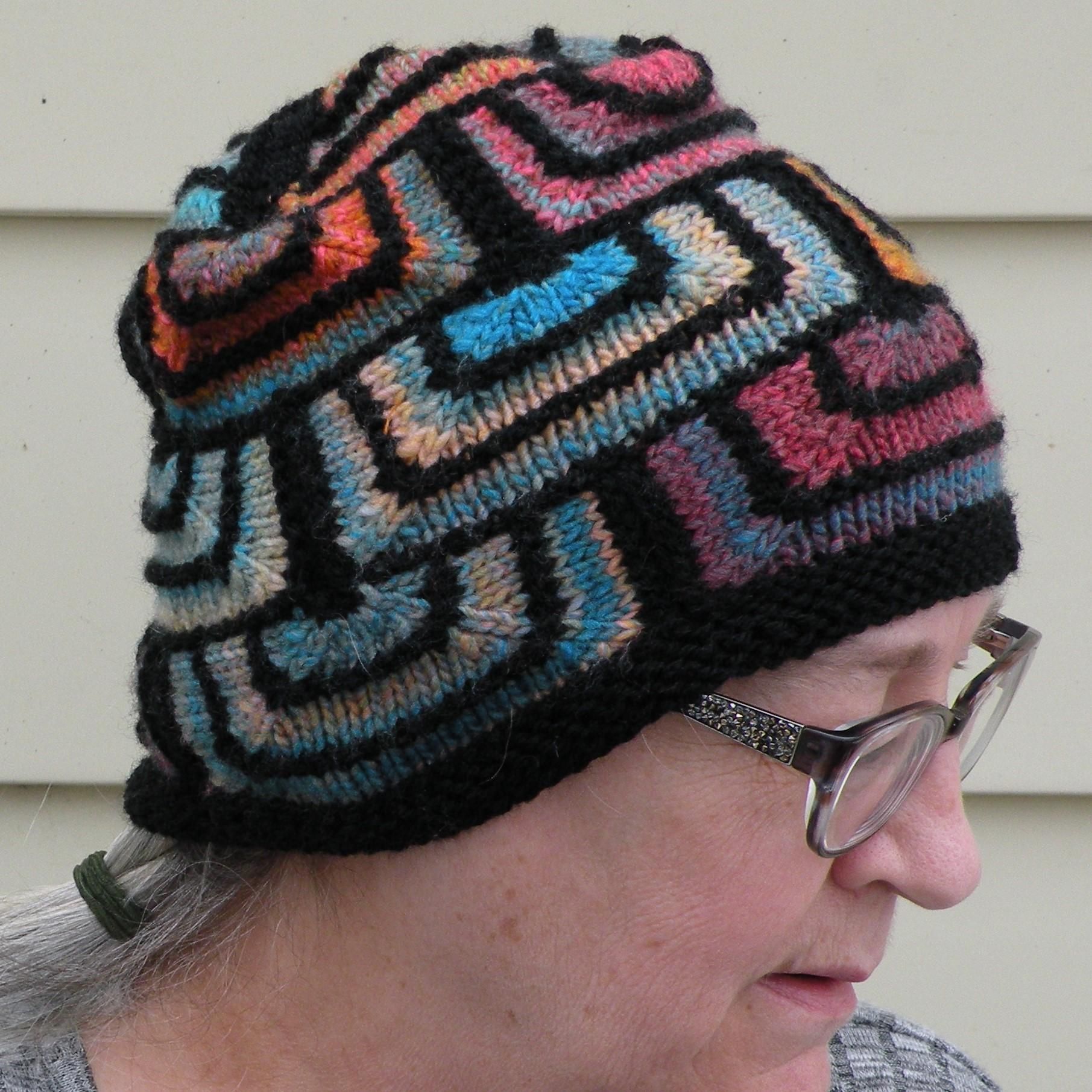 Stained Glass Modular Knitting - Simple Hat : 9 Steps (with Pictures ...