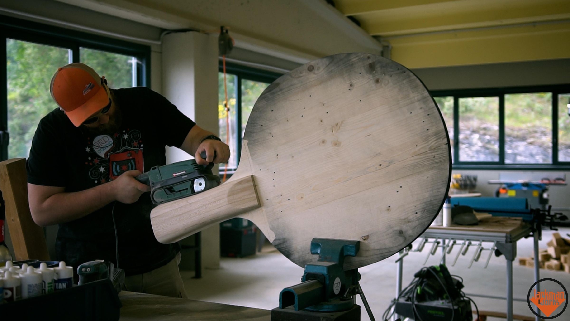 Giant Ping Pong Paddle (from Pallet Wood) : 13 Steps (with Pictures) - Instructables