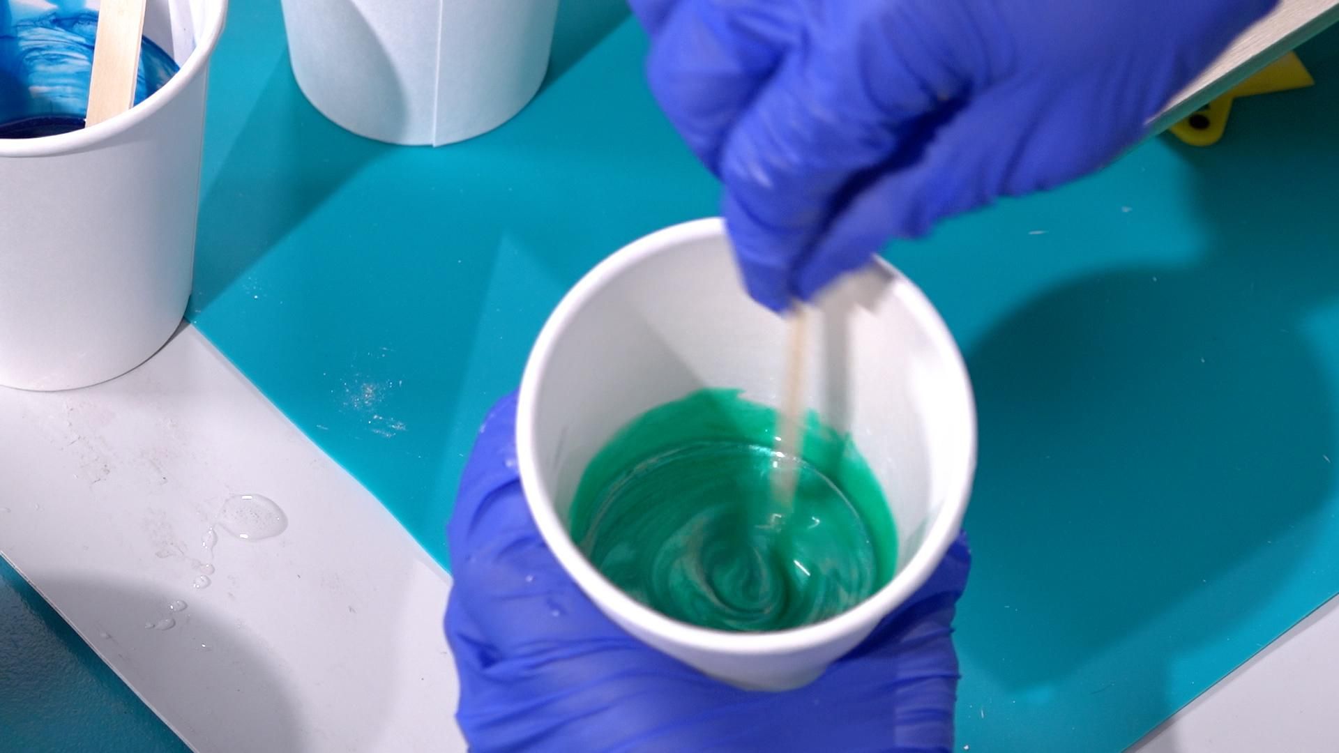 How to Create Two Pieces of Ocean Inspired Resin Art Work! : 8 Steps ...