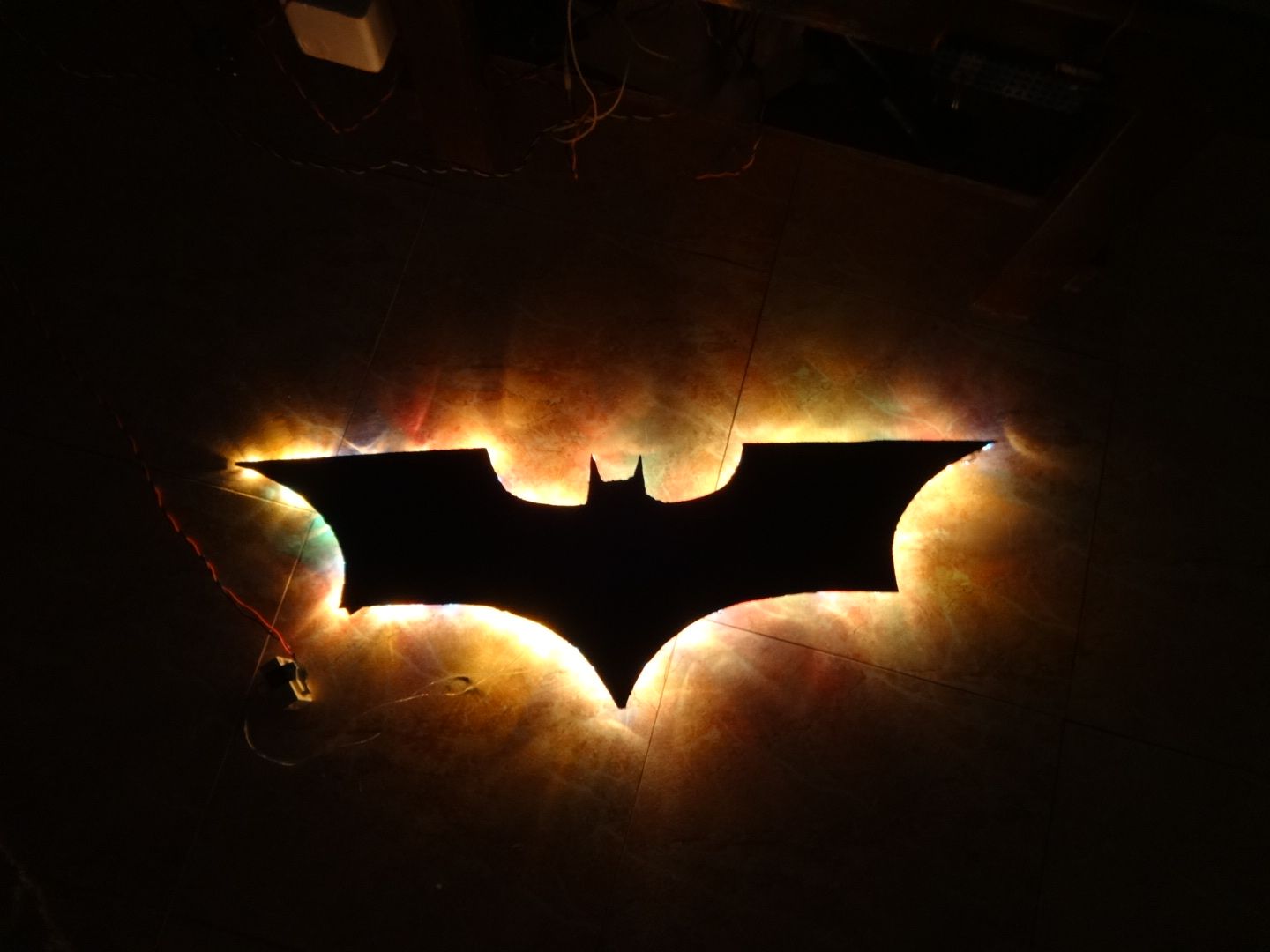 Batman Wall Light! : 6 Steps (with Pictures) - Instructables