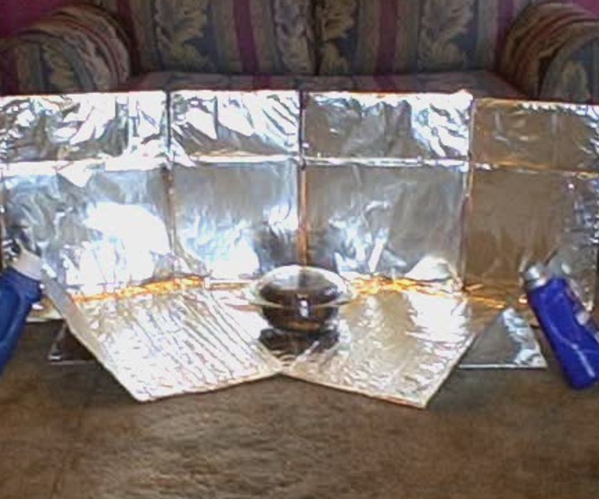 Simplest Solar Cooker Ever! (cardboard and Foil Oven) Cheapest/easiest ...