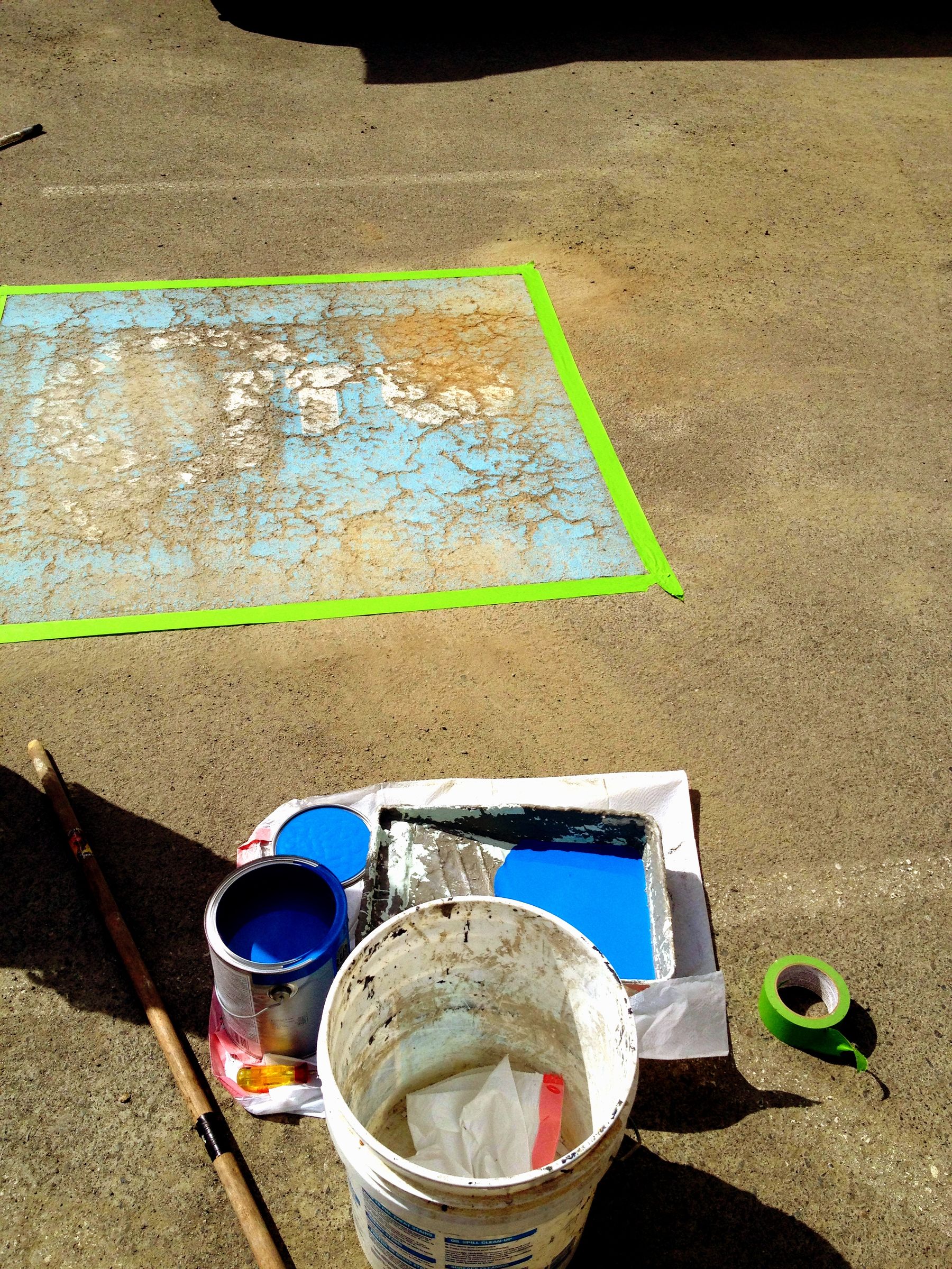 Stencil for Disability Parking Space : 6 Steps (with Pictures ...