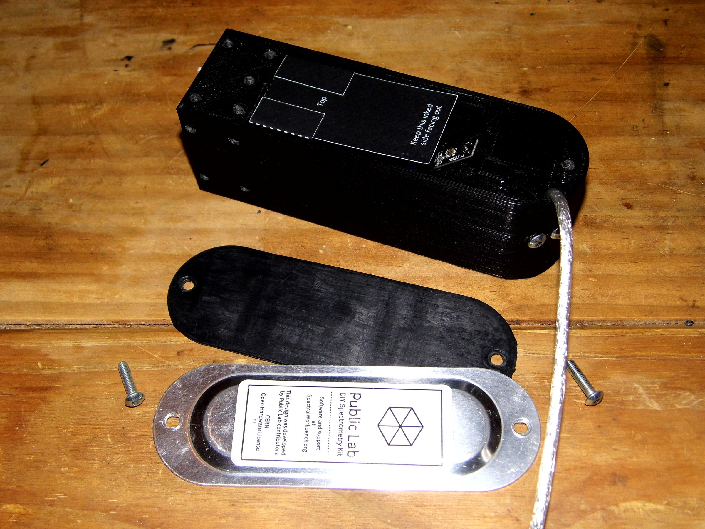 3D Printed Spectrometer, Using Public Lab DIY Kit. : 5 Steps (with ...