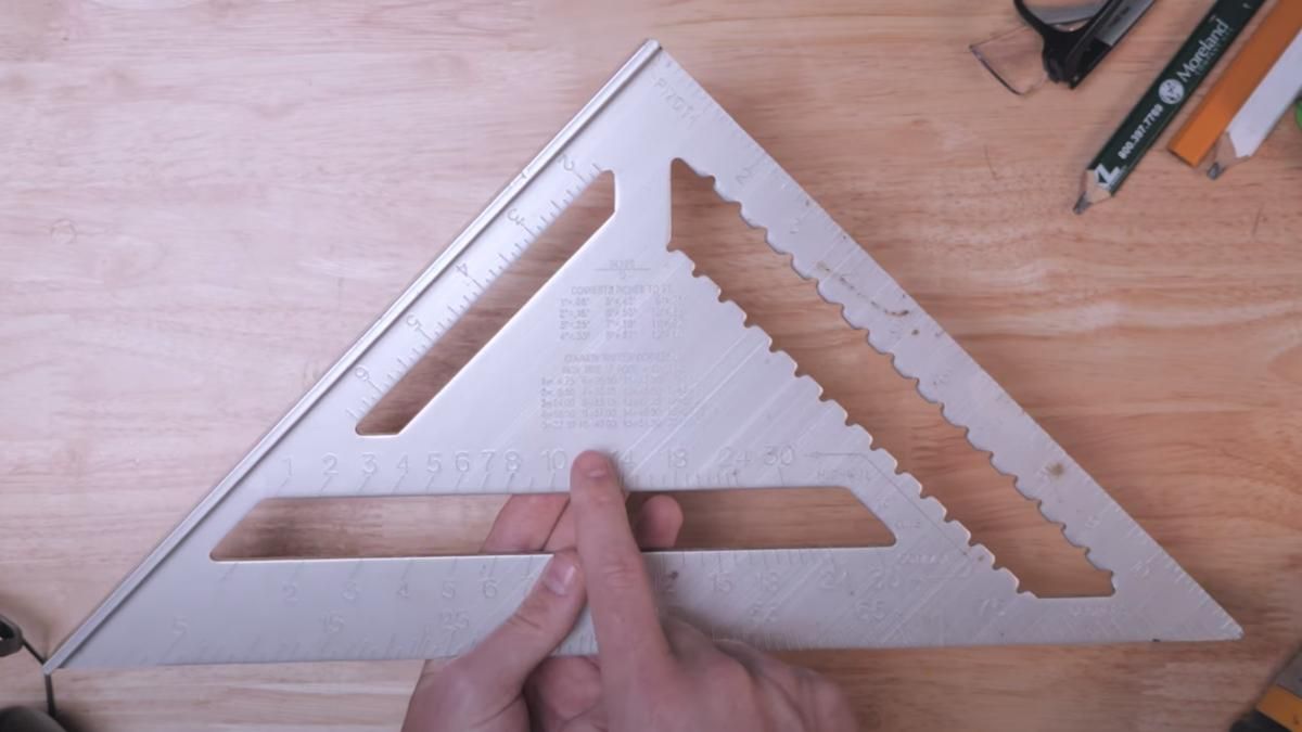 How to Use a Speed Square | the Basics : 14 Steps (with Pictures ...
