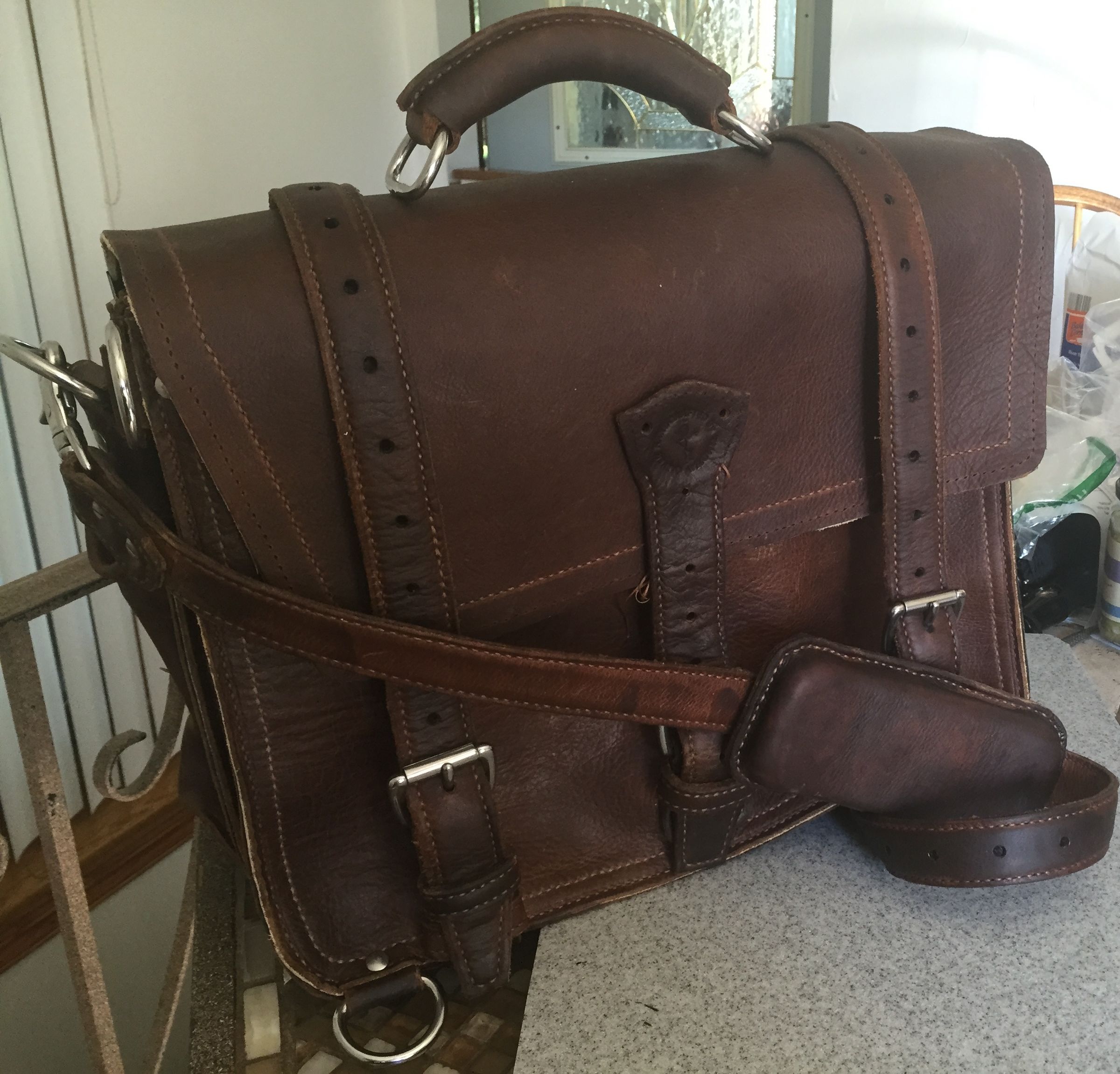 Leather Briefcase : 12 Steps (with Pictures) - Instructables