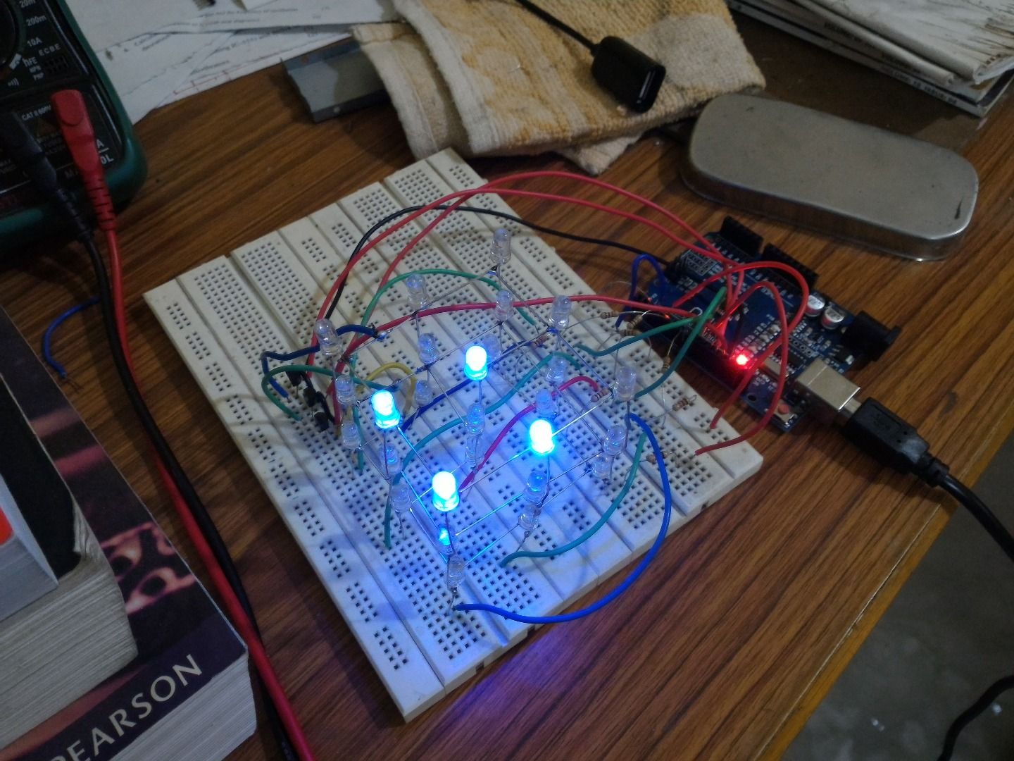 Arduino – LED Cube 3x3x3 : 4 Steps - Instructables