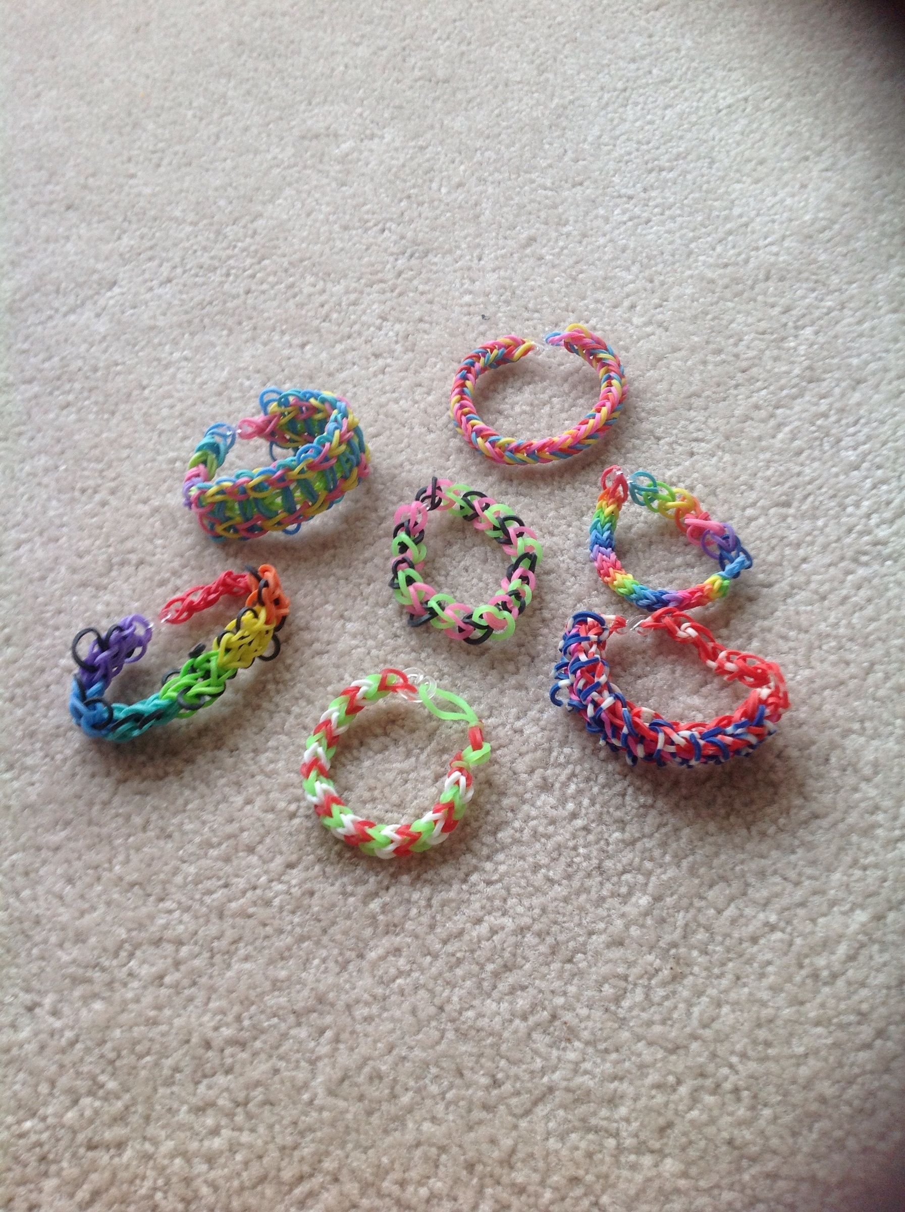 Rainbow Loom Triple Single : 7 Steps (with Pictures) - Instructables