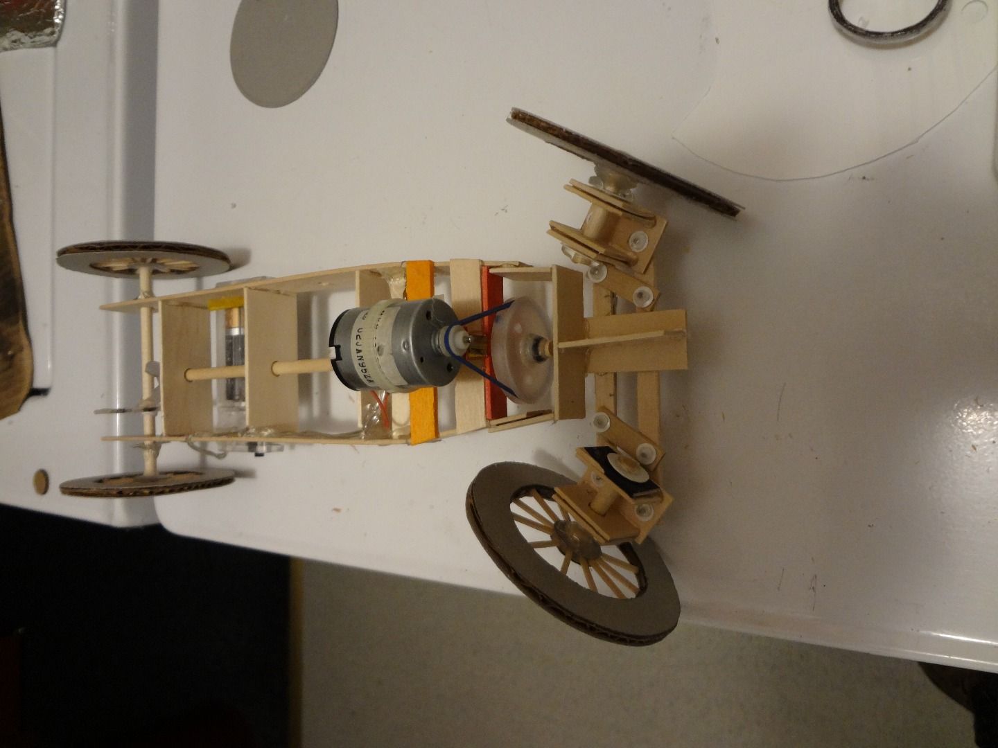 Classic Convertible Cardboard Electric Car. : 16 Steps (with Pictures ...