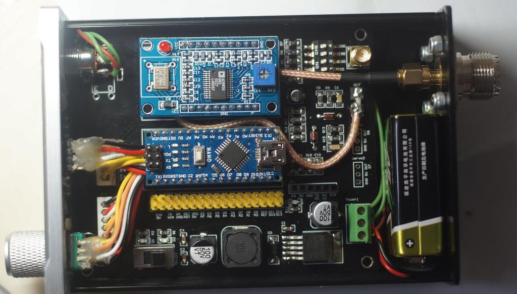 HF Antenna Analyser With Arduino and DDS Module : 6 Steps (with ...