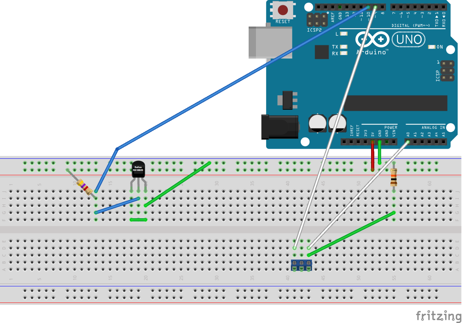 Arduino Soil Probe Using DS18B20 and DIY Moisture Hardware : 5 Steps (with Pictures) - Instructables