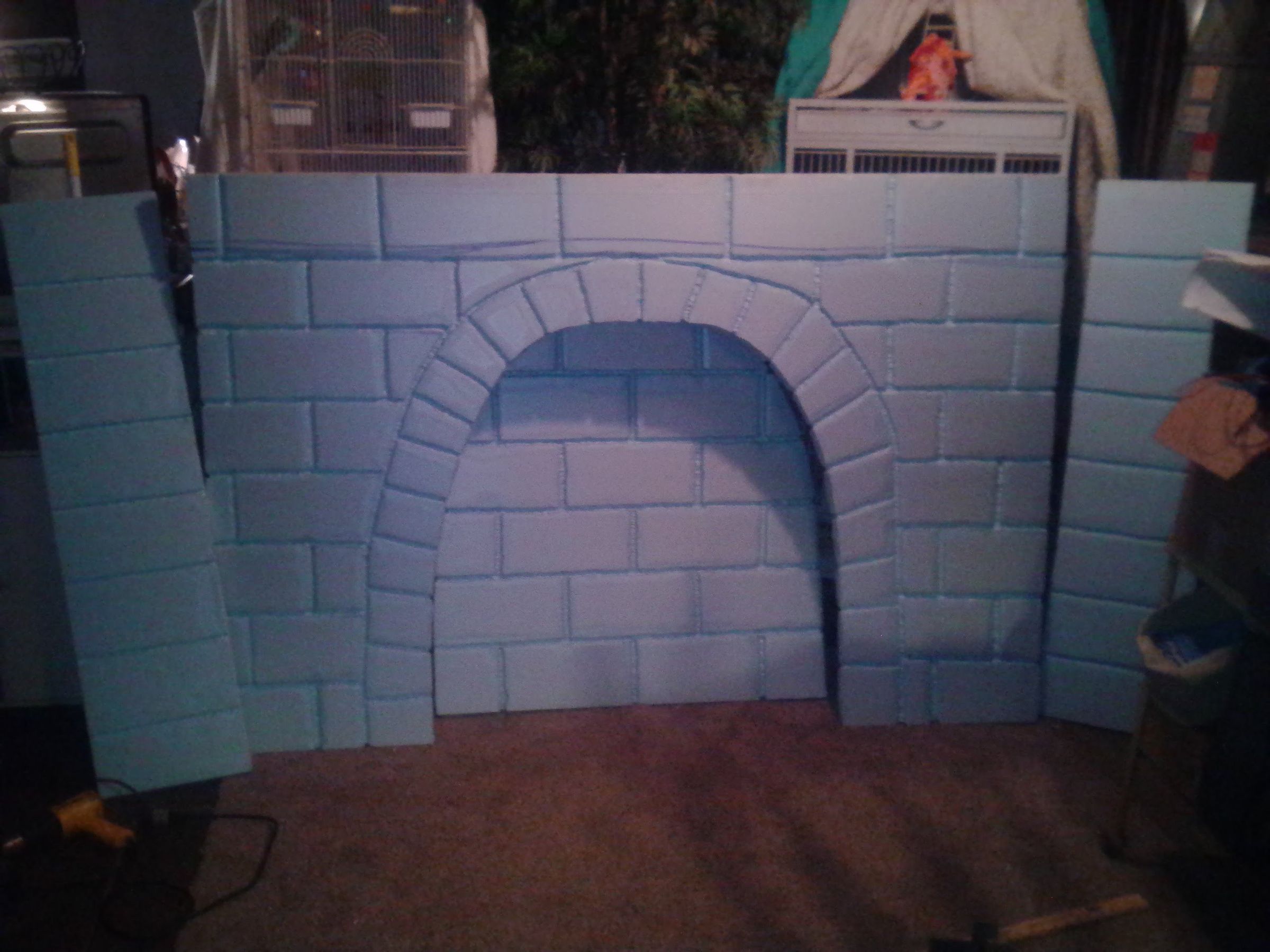 Stone Fireplace for Theatre Prop : 5 Steps - Instructables