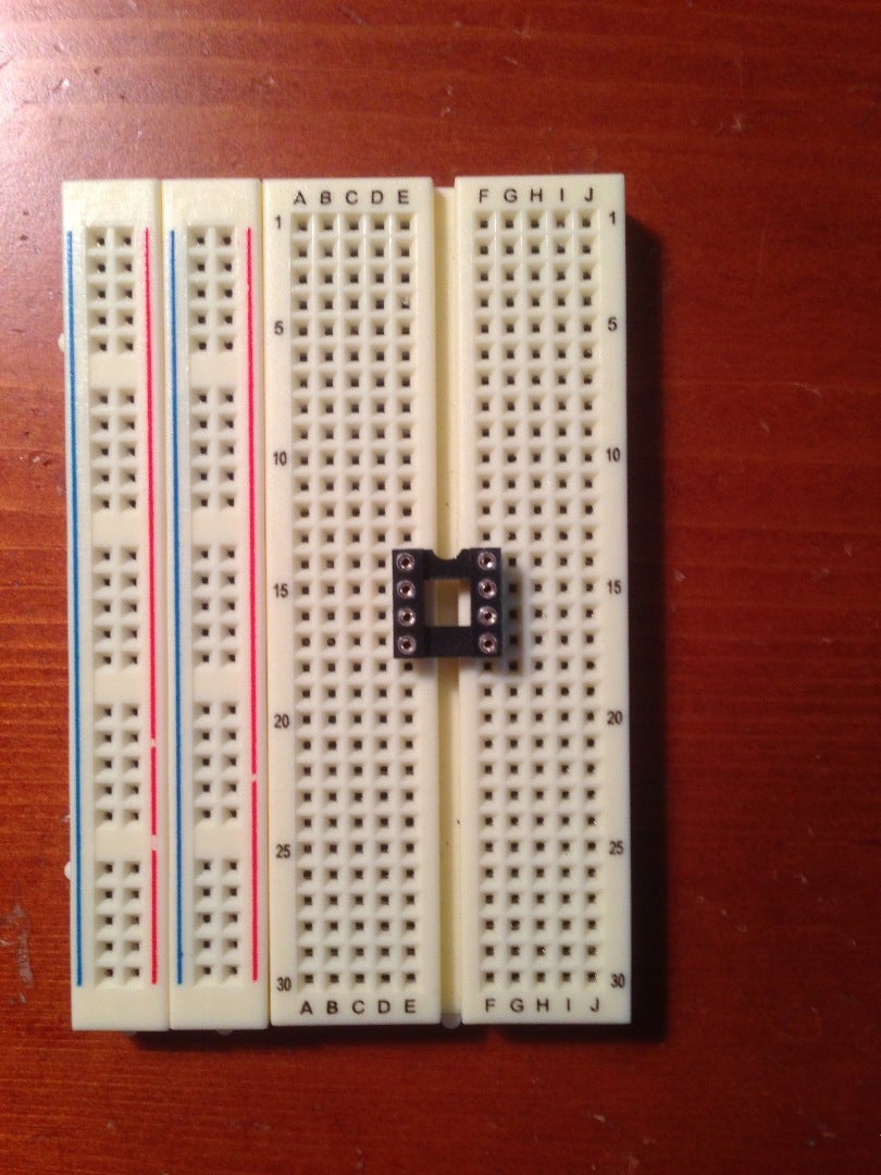 555 Timer Flashing Led 4 Steps Instructables