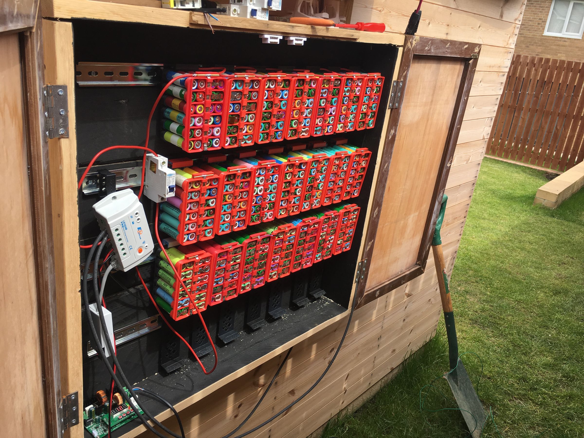 Custom Solar Powered Playhouse With Built in DIY Powerwall! : 7 Steps ...