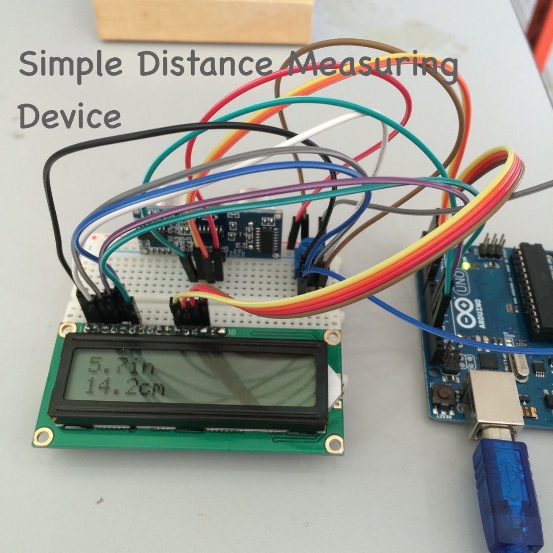 Simple Distance Measuring Device : 4 Steps (with Pictures) - Instructables