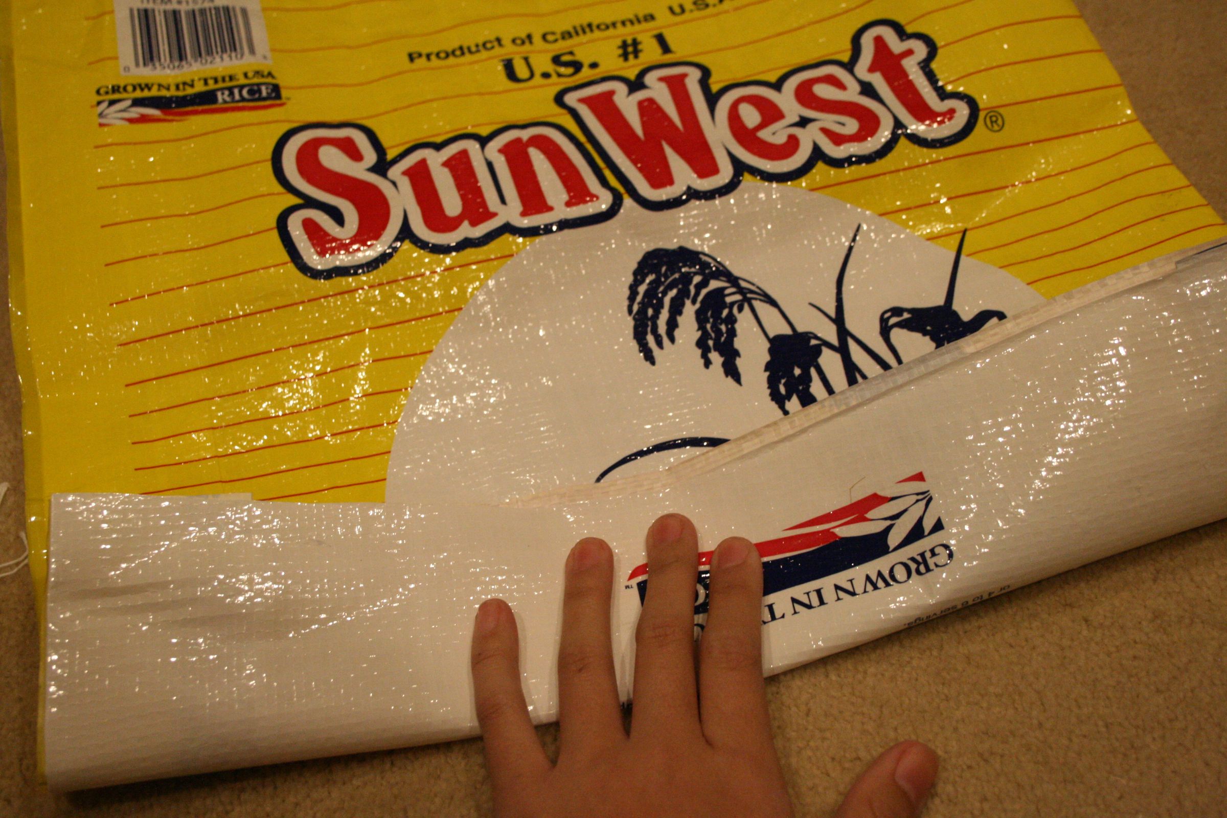 Reusable Grocery Bag Made From a Rice Bag : 11 Steps (with Pictures ...