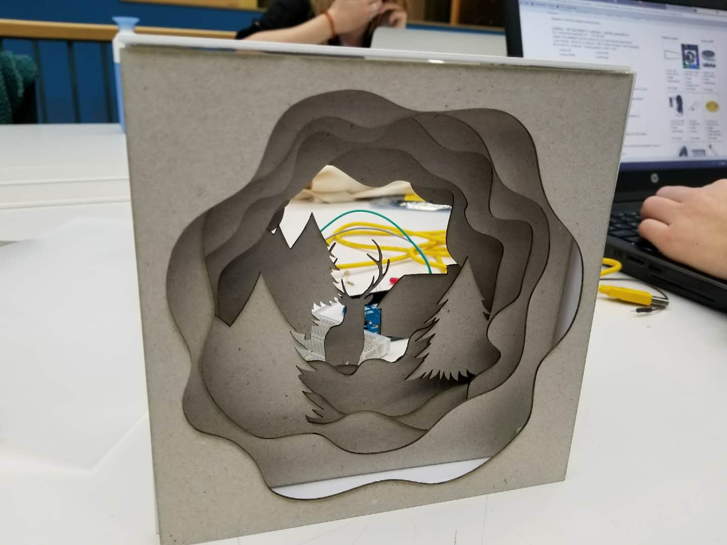 Laser Cut Chrismas Light Box : 5 Steps (with Pictures) - Instructables