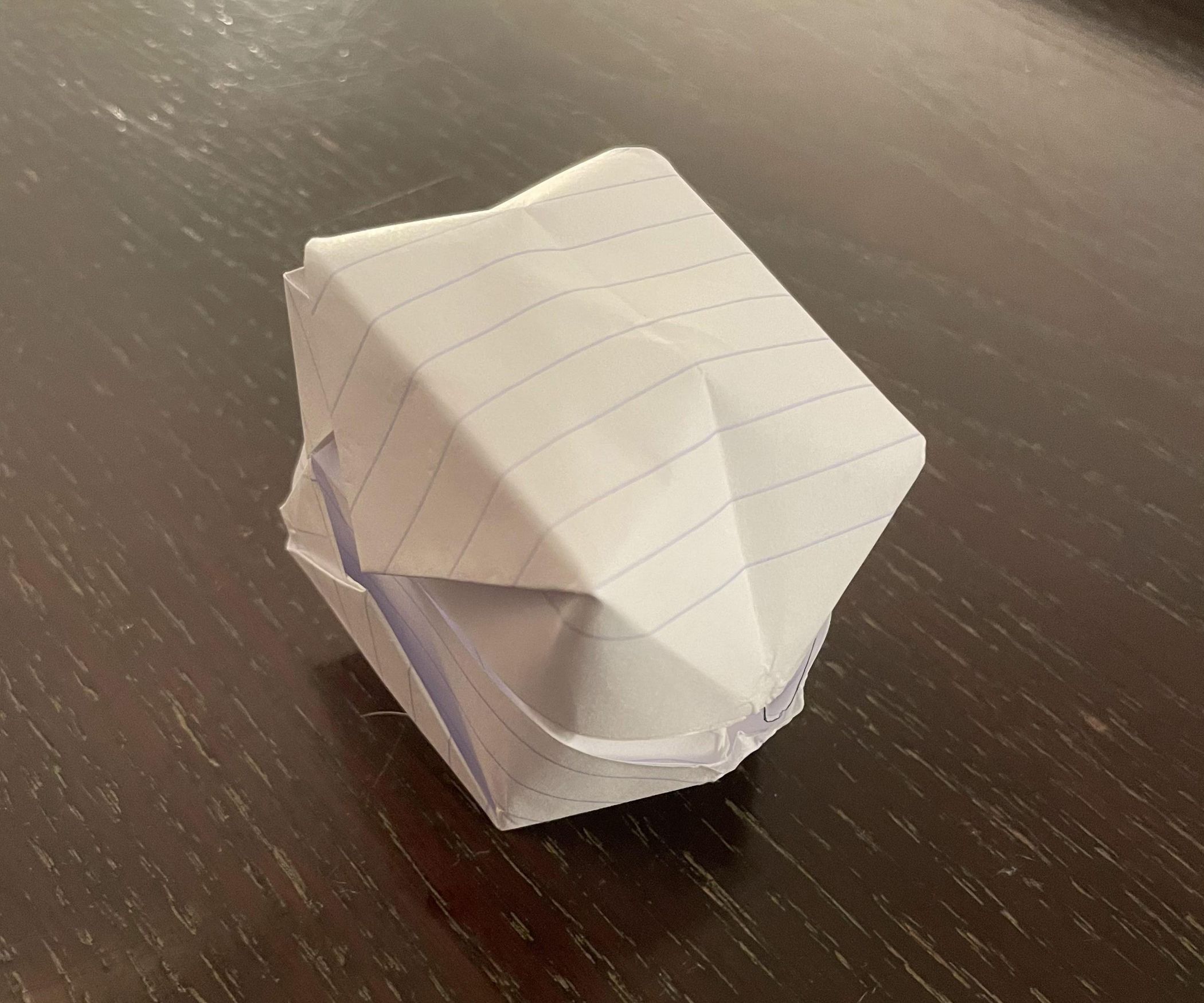 Origami Cube : 4 Steps - Instructables