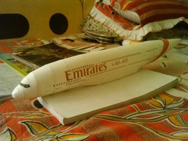 A380 Emirates Paper Model 1:132 : 5 Steps - Instructables