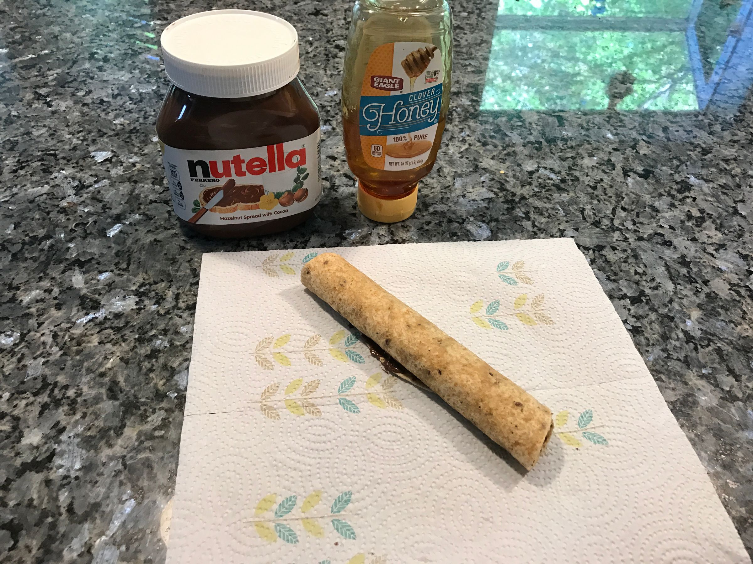 Nutella Honey Wrap Burrito : 6 Steps - Instructables