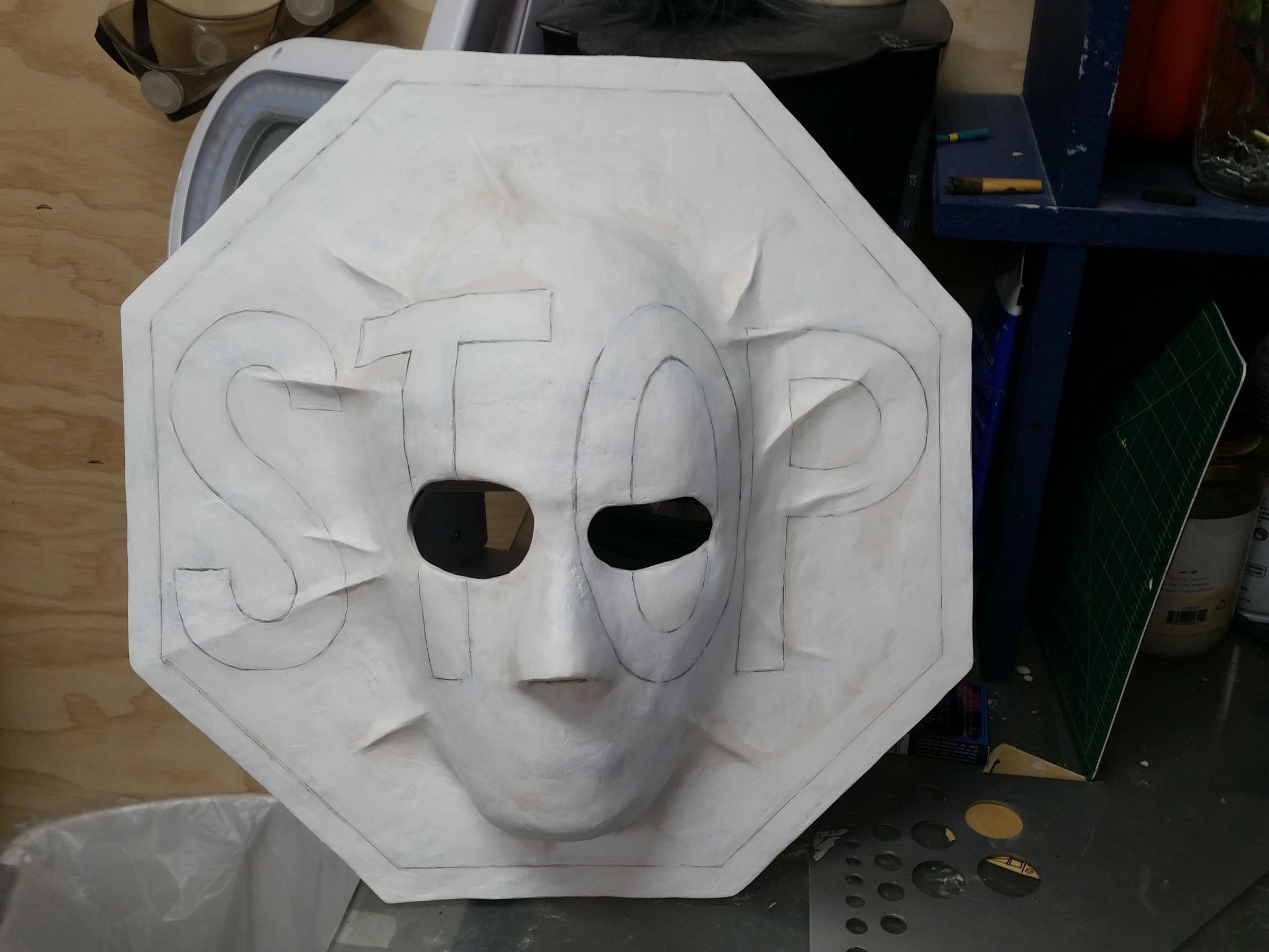 Stop Sign Mask : 6 Steps (with Pictures) - Instructables