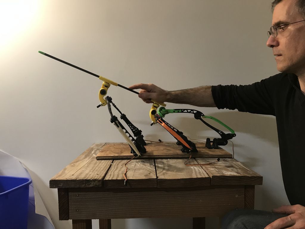 Tensegrity or Double 5R Parallel Robot, 5 Axis (DOF) Inexpensive, Tough ...