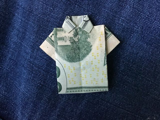 Money Origamy T-shirt : 6 Steps (with Pictures) - Instructables