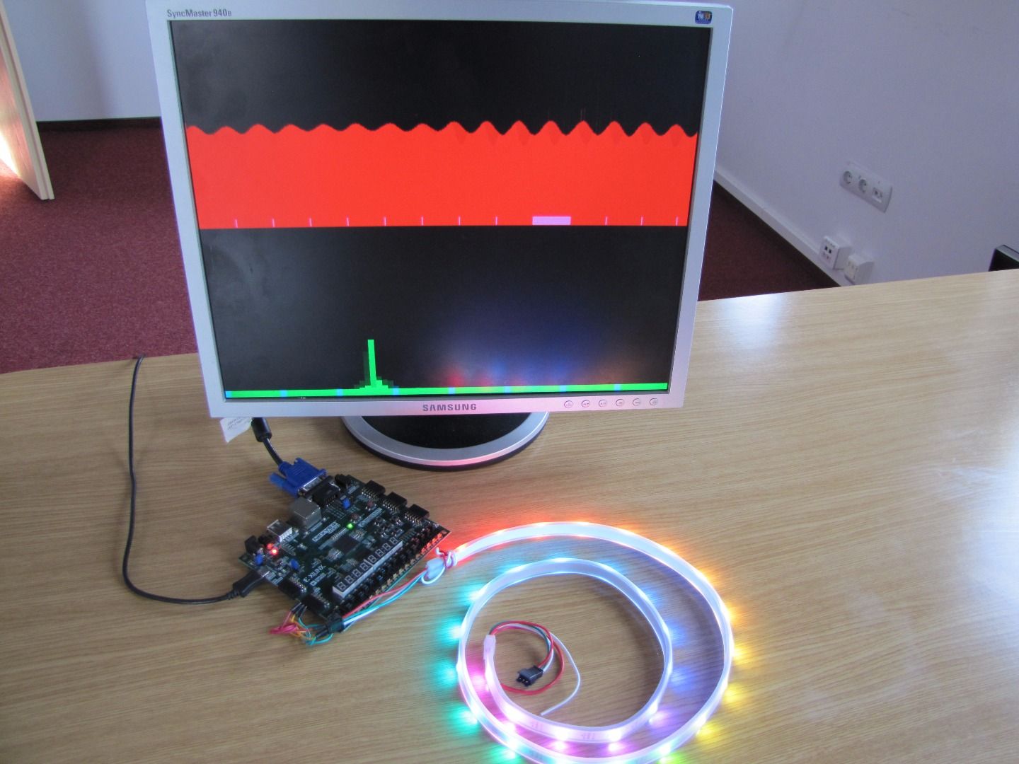 Nexys 4 DDR LED Strip Audio Spectrum : 5 Steps - Instructables