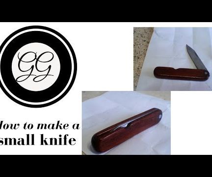 Small Pocket Knife : 9 Steps (with Pictures) - Instructables