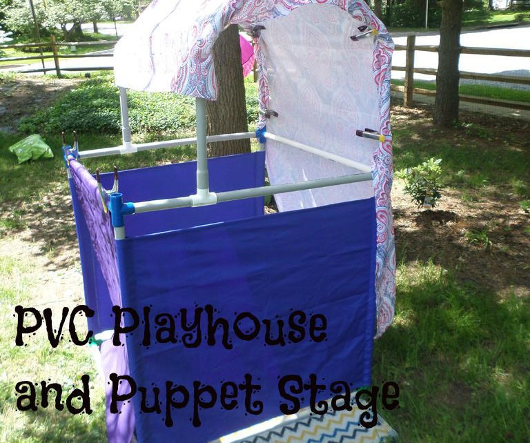 PVC Playhouse and Puppet Stage : 9 Steps - Instructables
