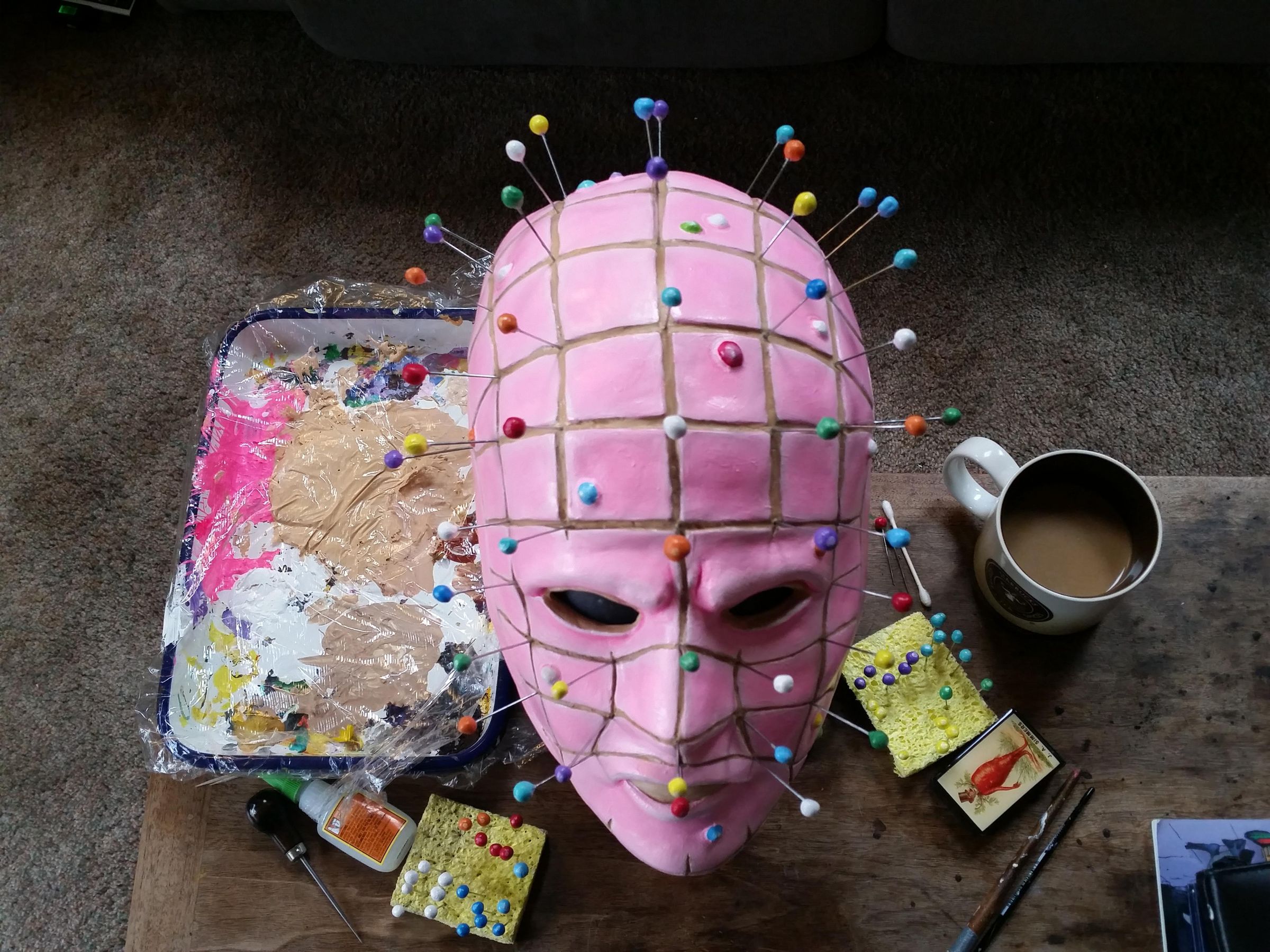 Cookie Monster - Hellraiser Cookie Mask : 12 Steps (with Pictures ...